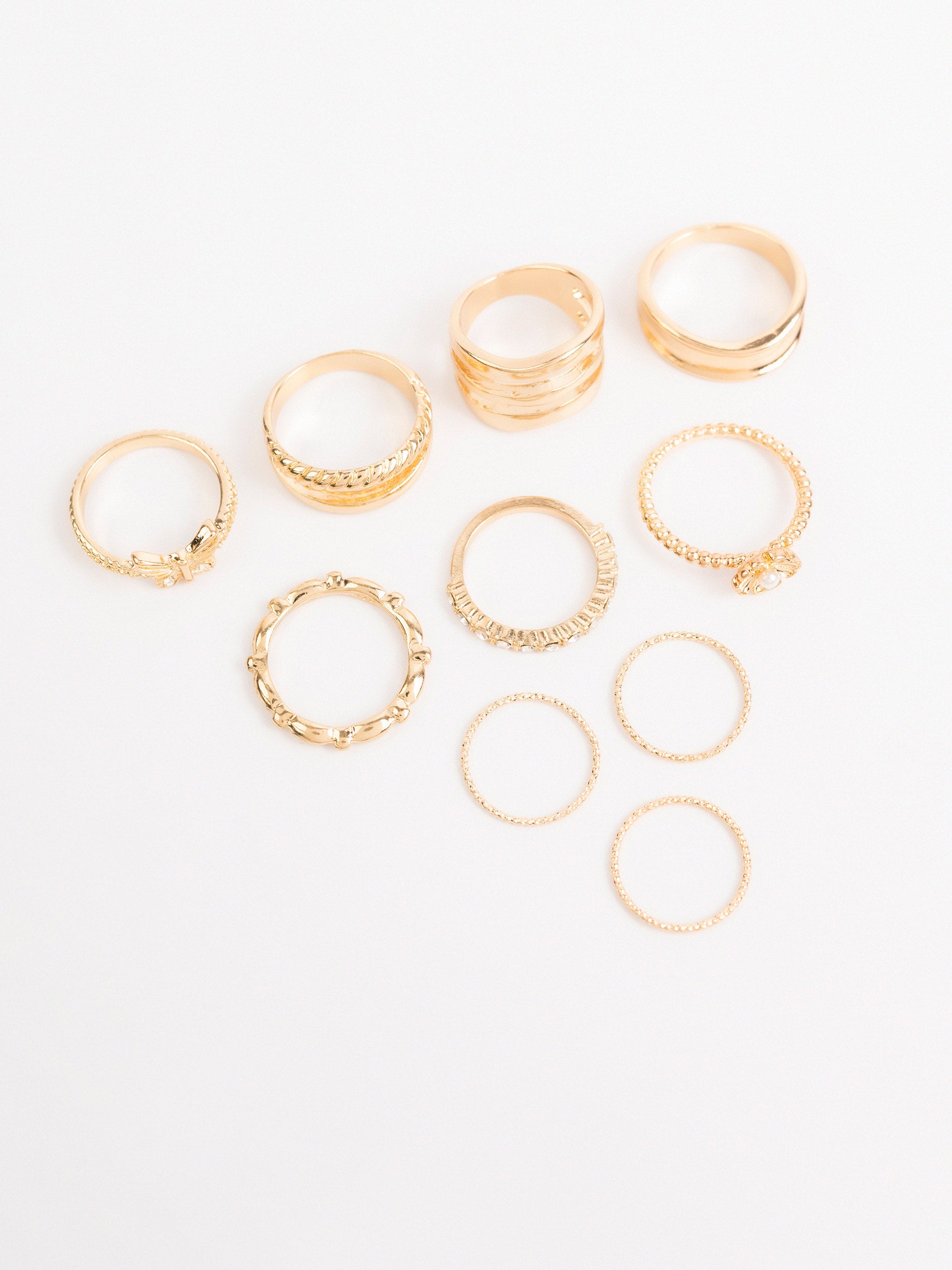 Triple Layered Ring Set – Limelightpk