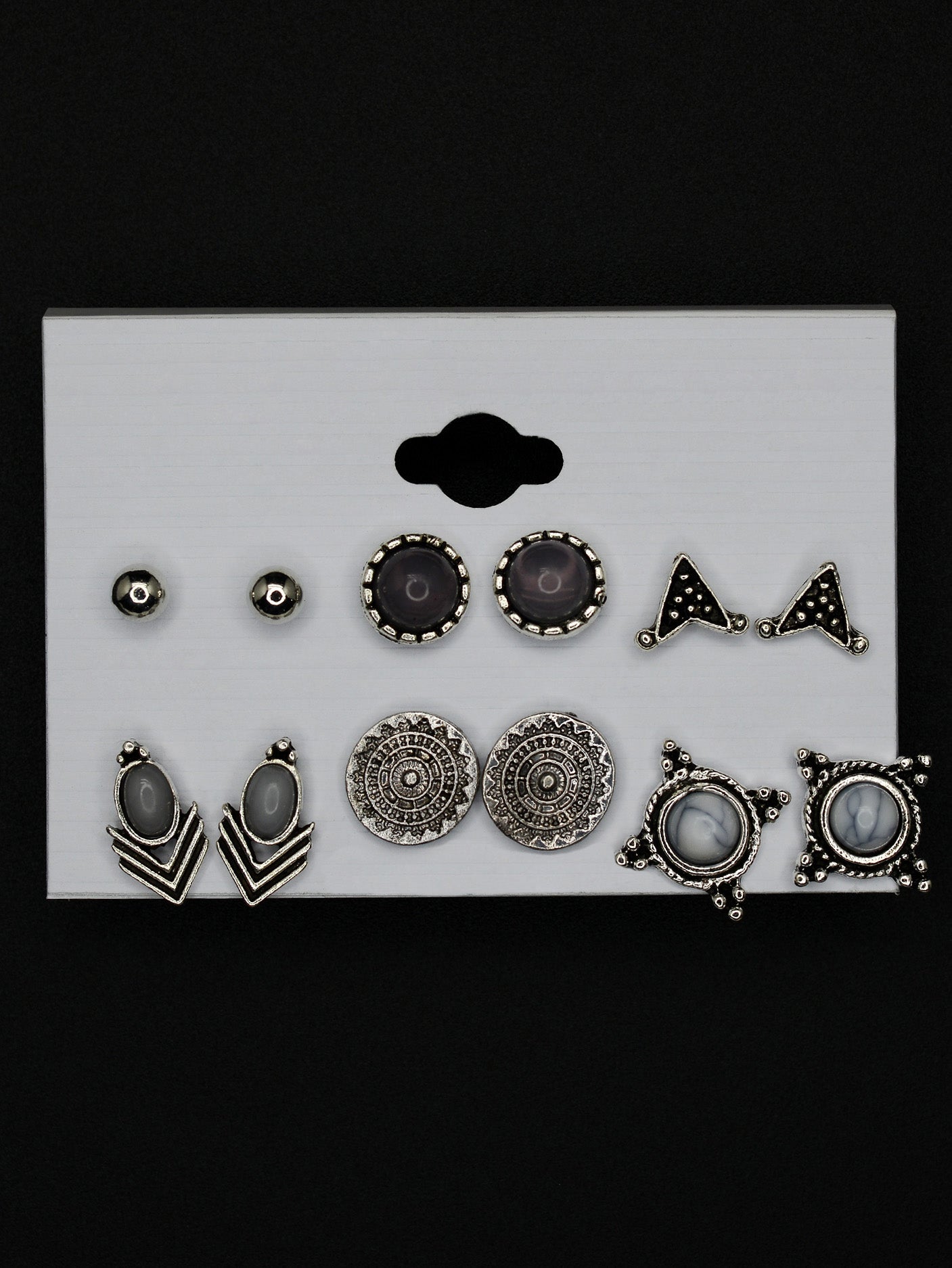 Multi Pack Silver Studs – Limelightpk