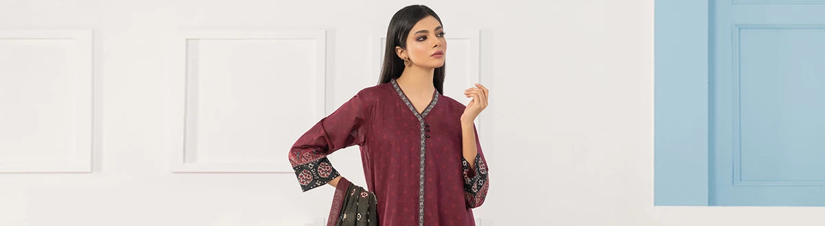 Summer Unstitched Lawn Dresses for Women – Limelightpk