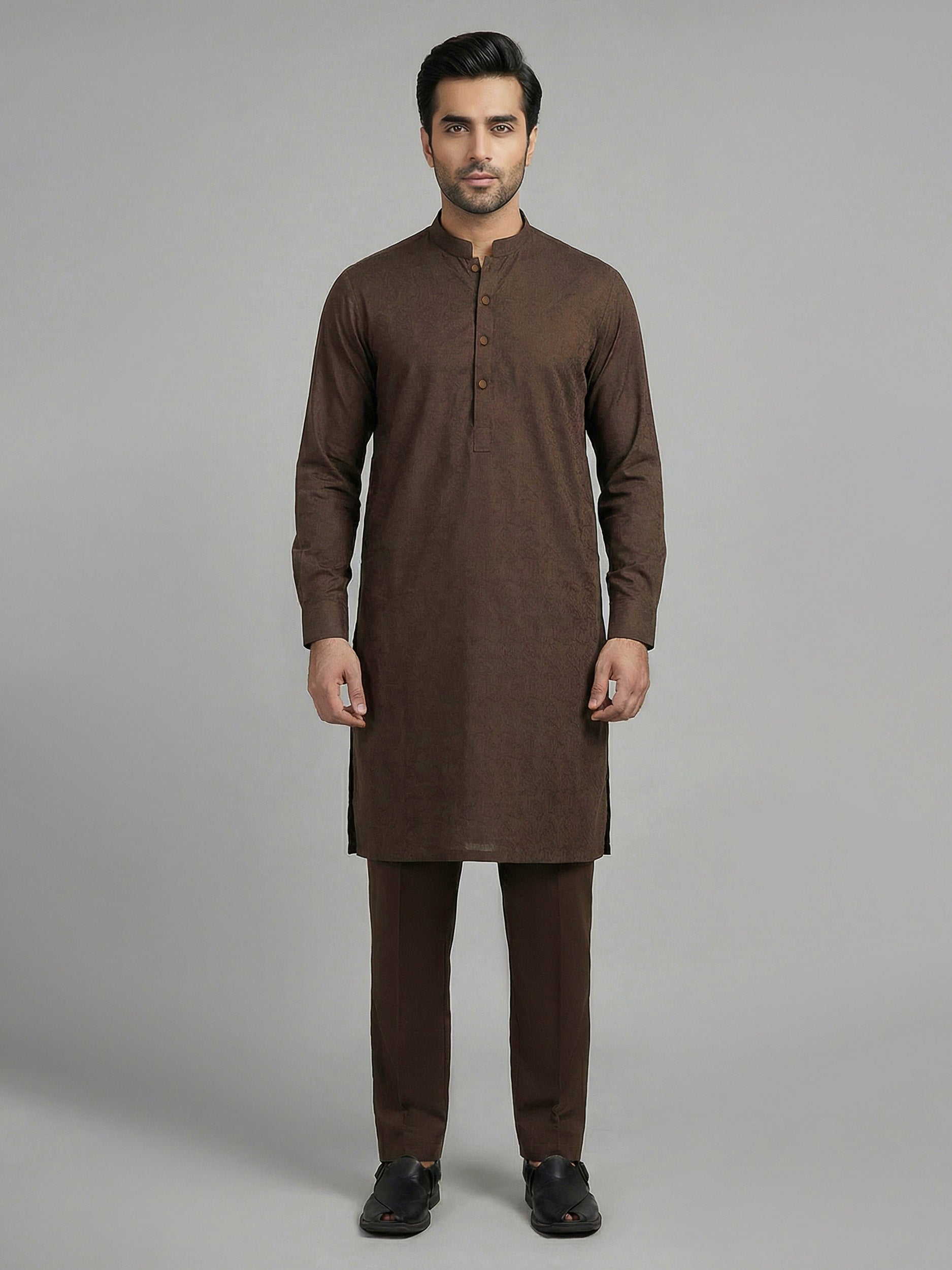 Self Jacquard Suit – Limelightpk