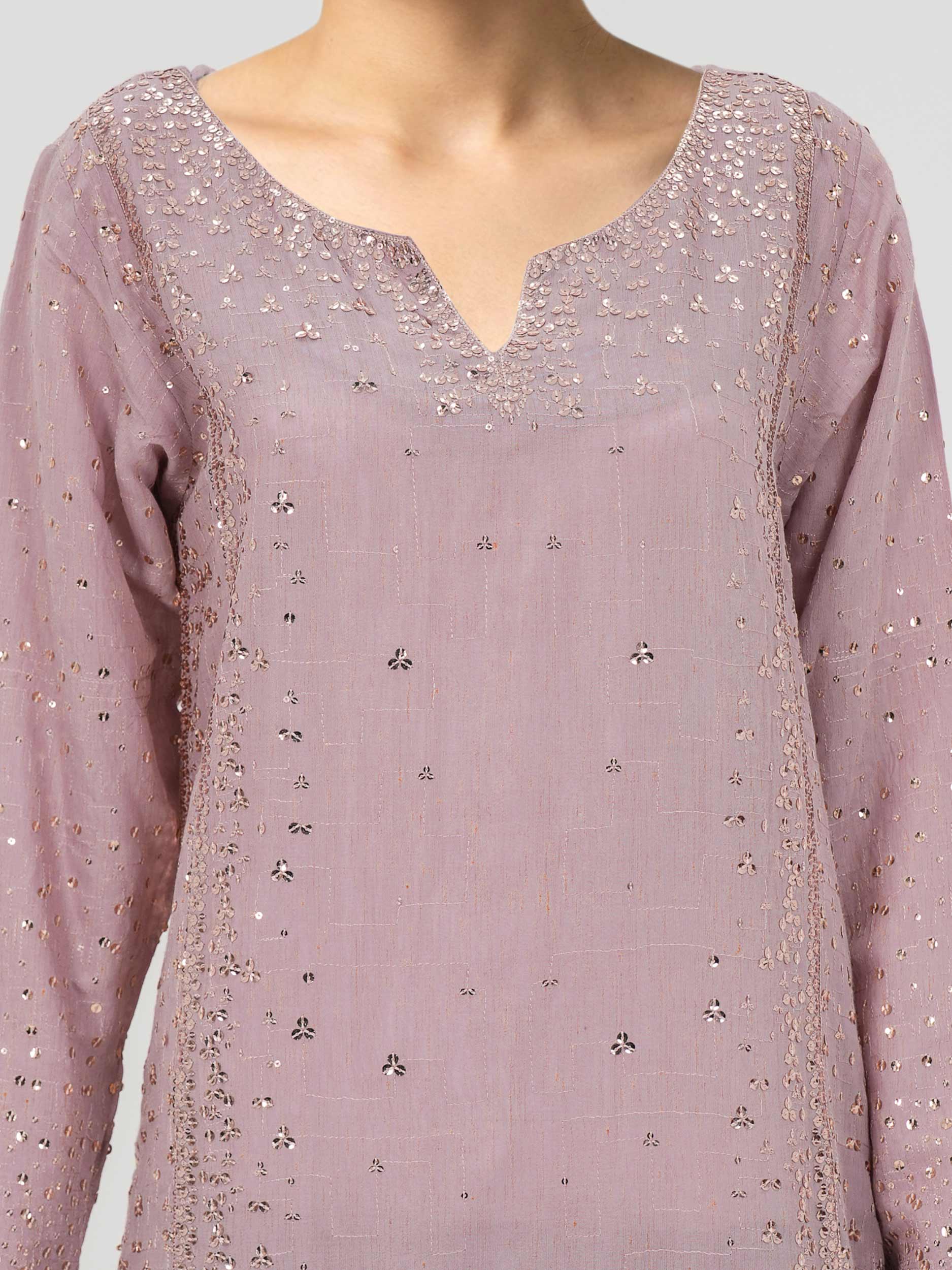 2 Piece Glitter Lawn- Embroidered (Pret) – Limelightpk