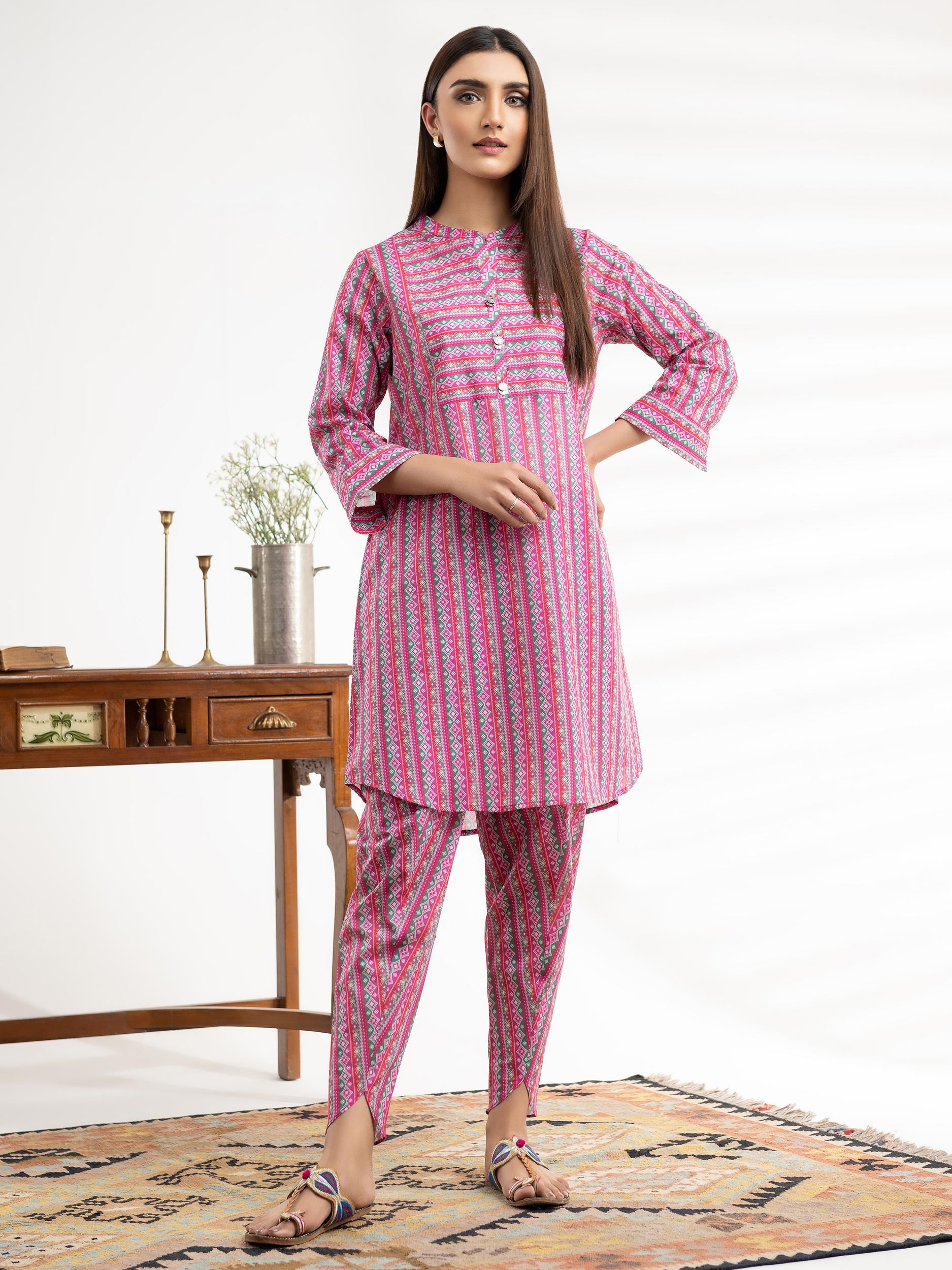 Lawn Shirt Design For Girls