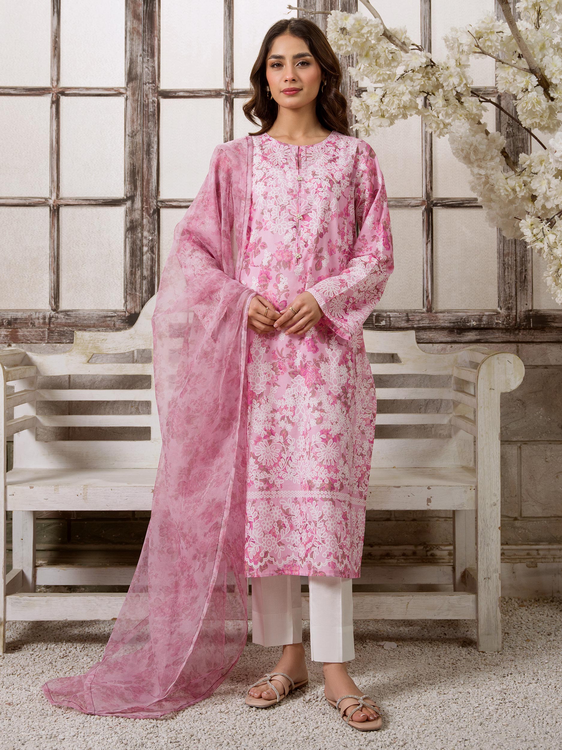 2 Piece Lawn Suit-Printed(Unstitched) – Limelightpk