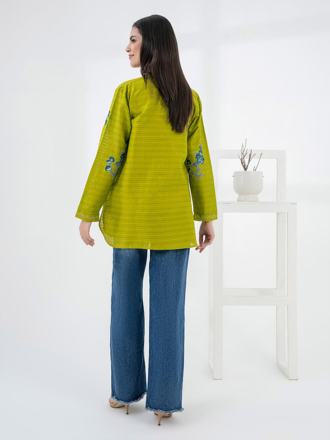 Embroidered Short Kurti – Limelightpk
