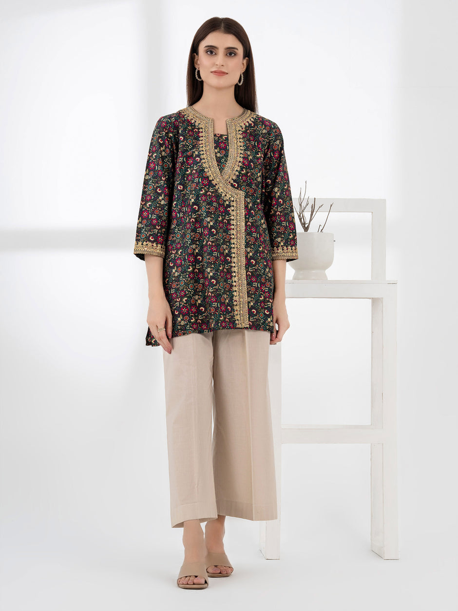 Embroidered Short Kurti – Limelightpk