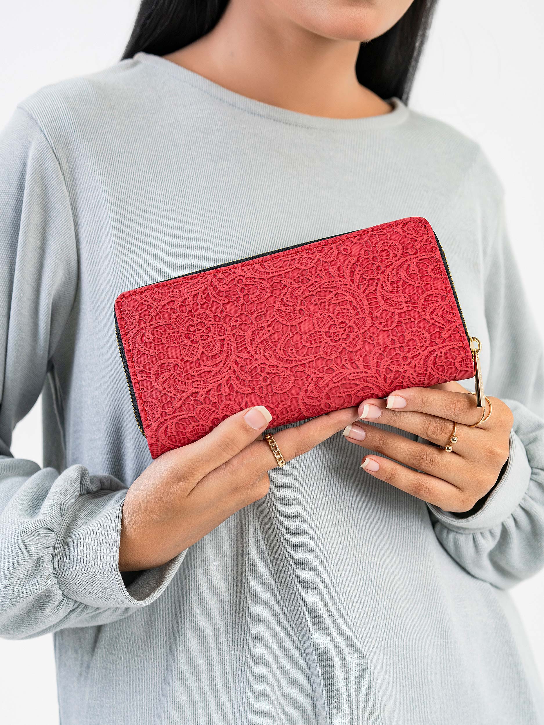 Embossed Wallet – Limelightpk