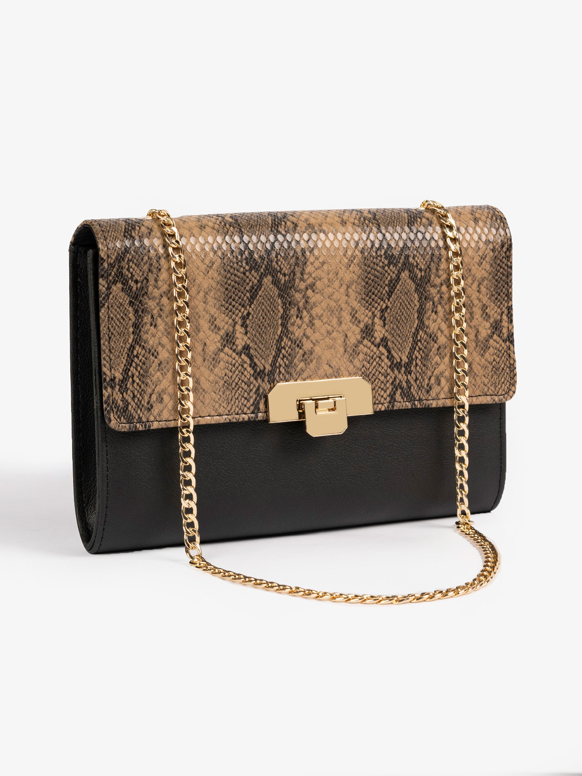 Snake Print Clutch – Limelightpk