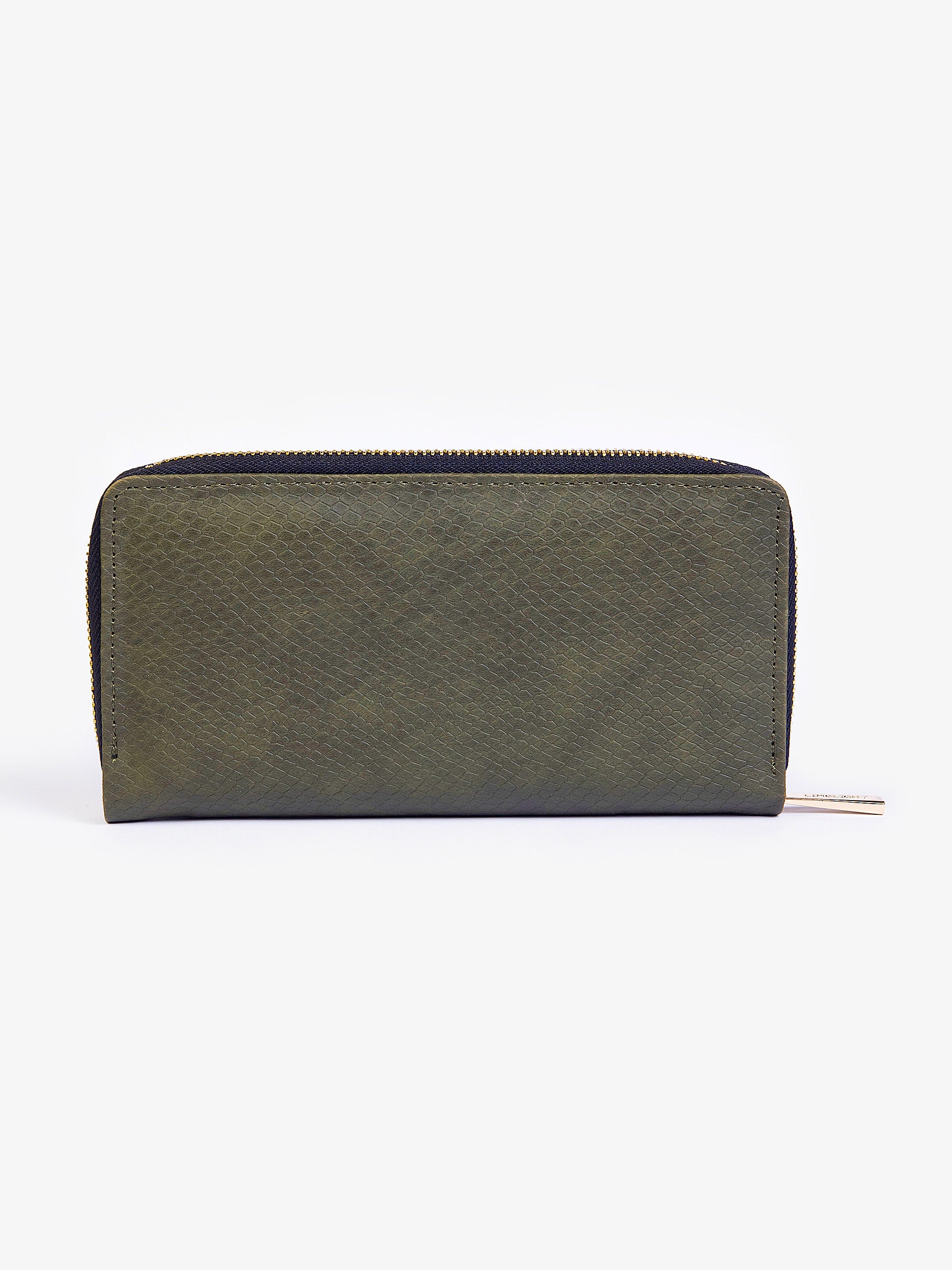 Snake Textured Wallet – Limelightpk