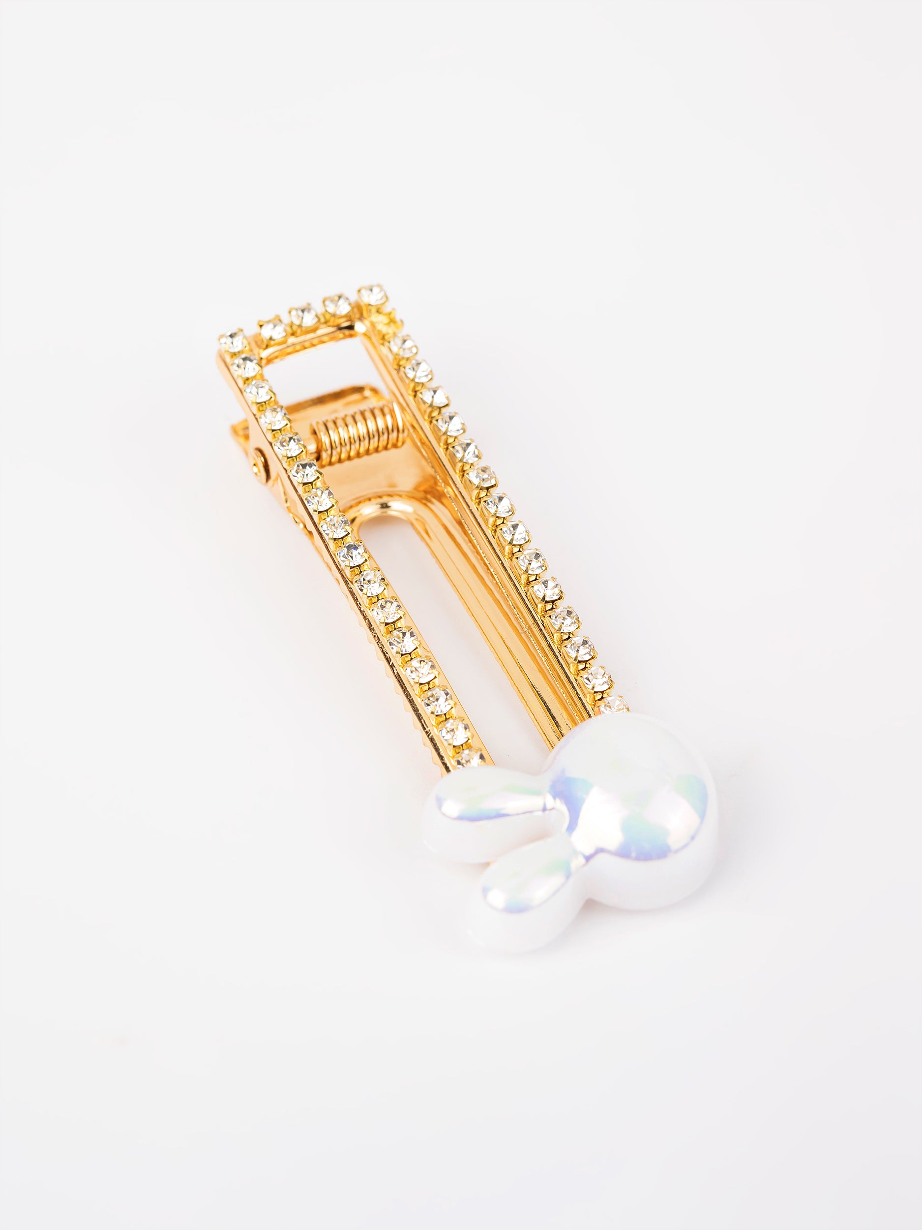 Pear Embellished Hair Clips – Limelightpk