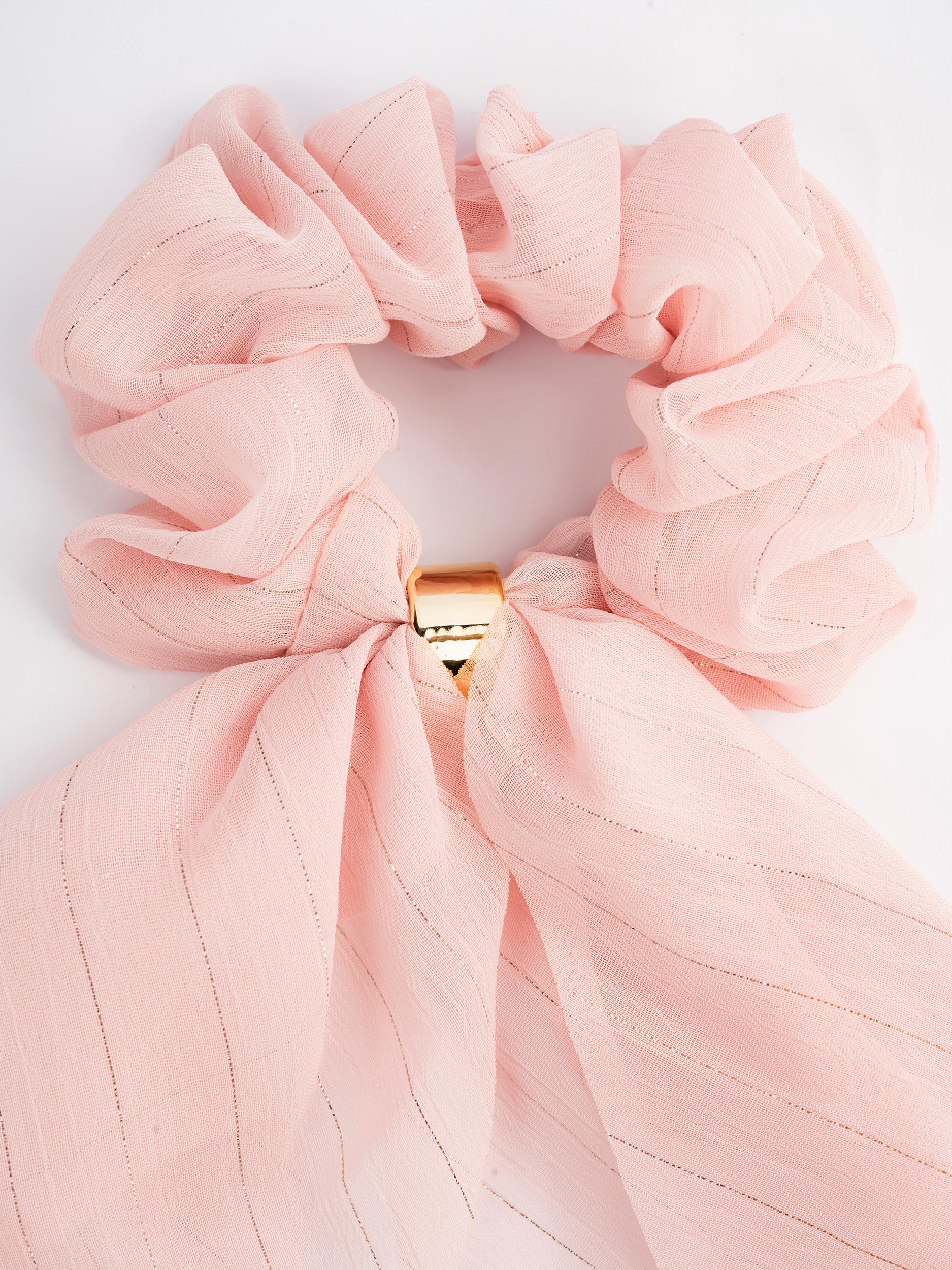 Gold Tail Scrunchie – Limelightpk