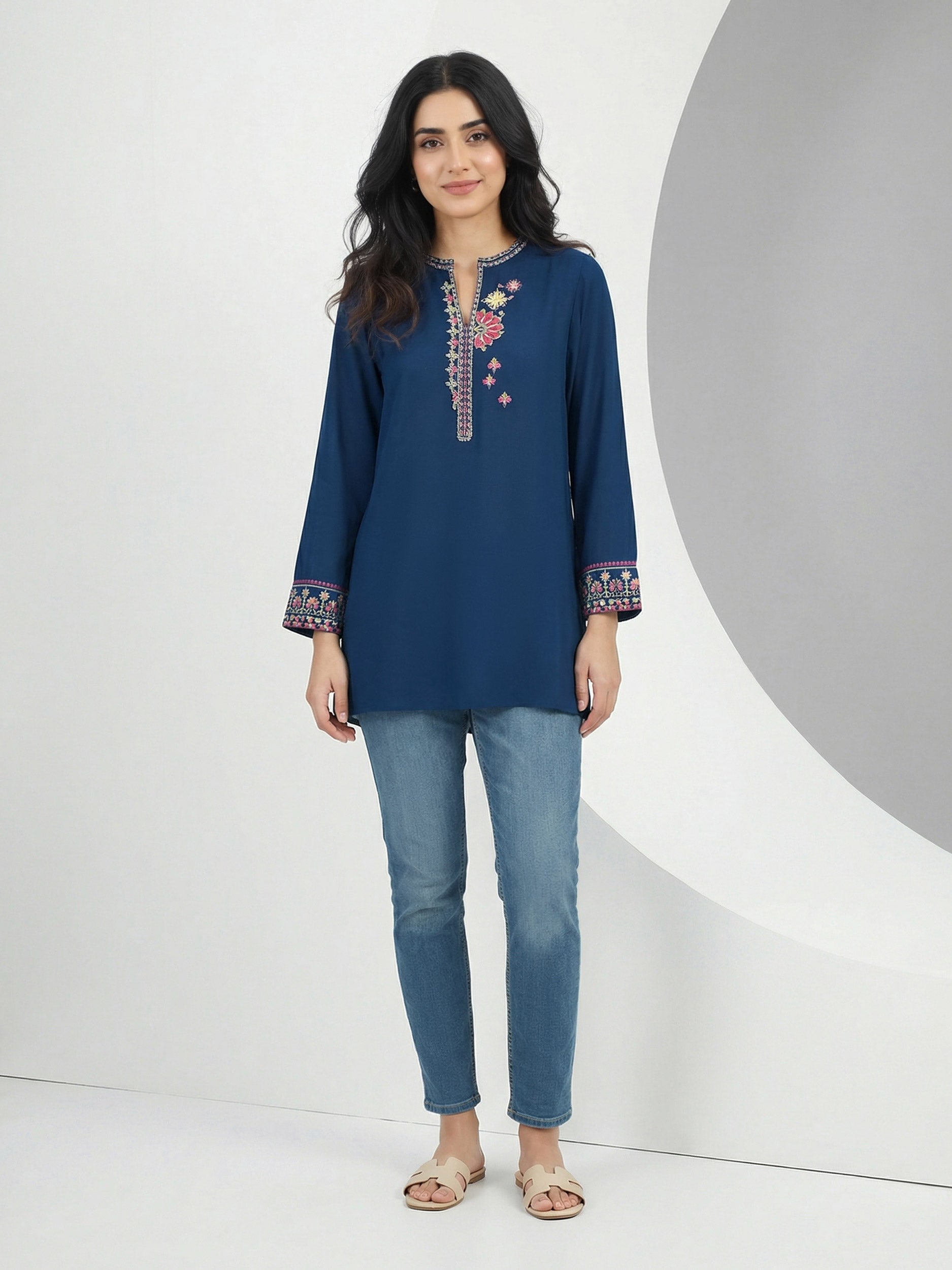Grip Top- Embroidered – Limelightpk