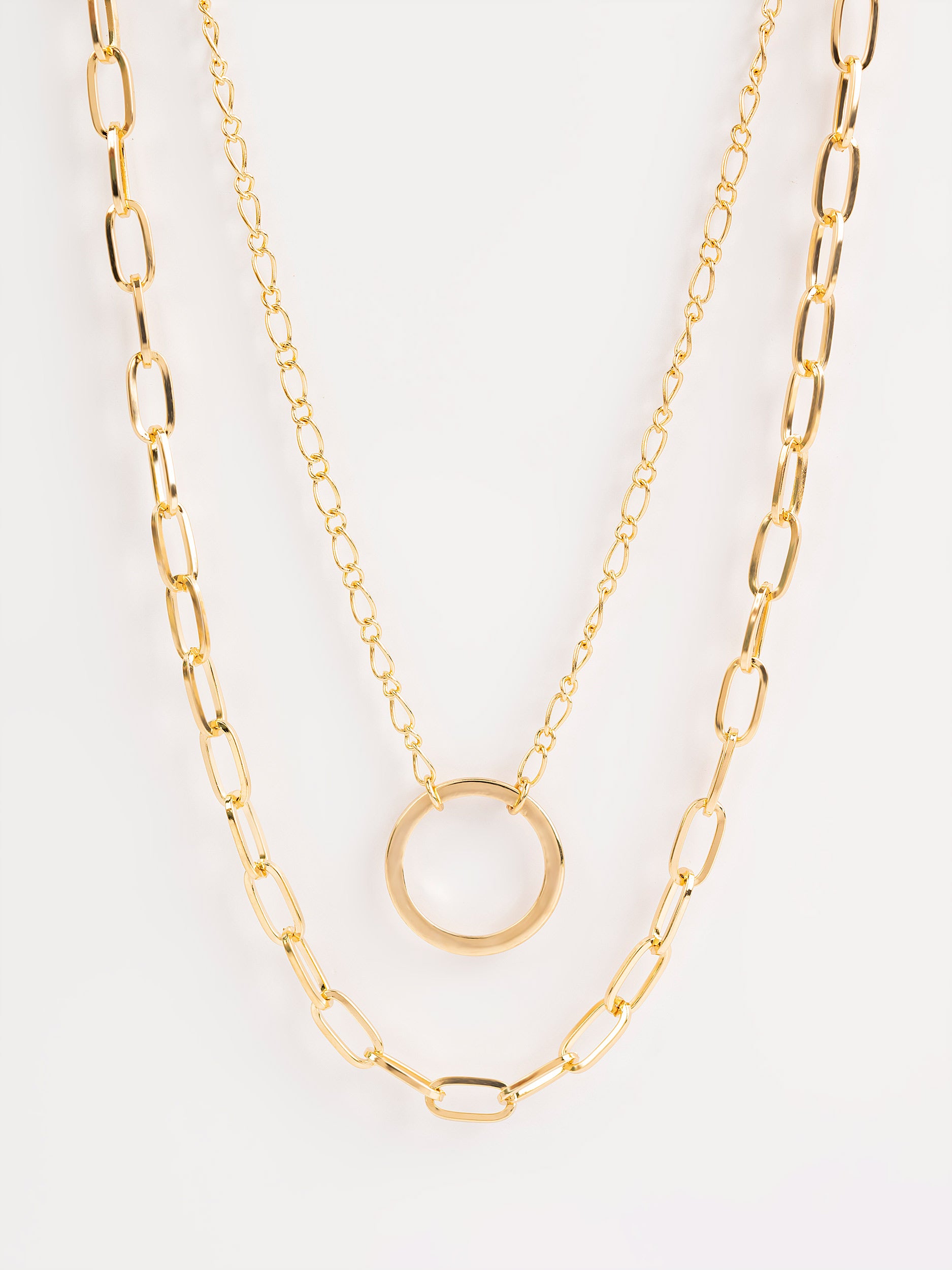 Layered Chain Necklace – Limelightpk