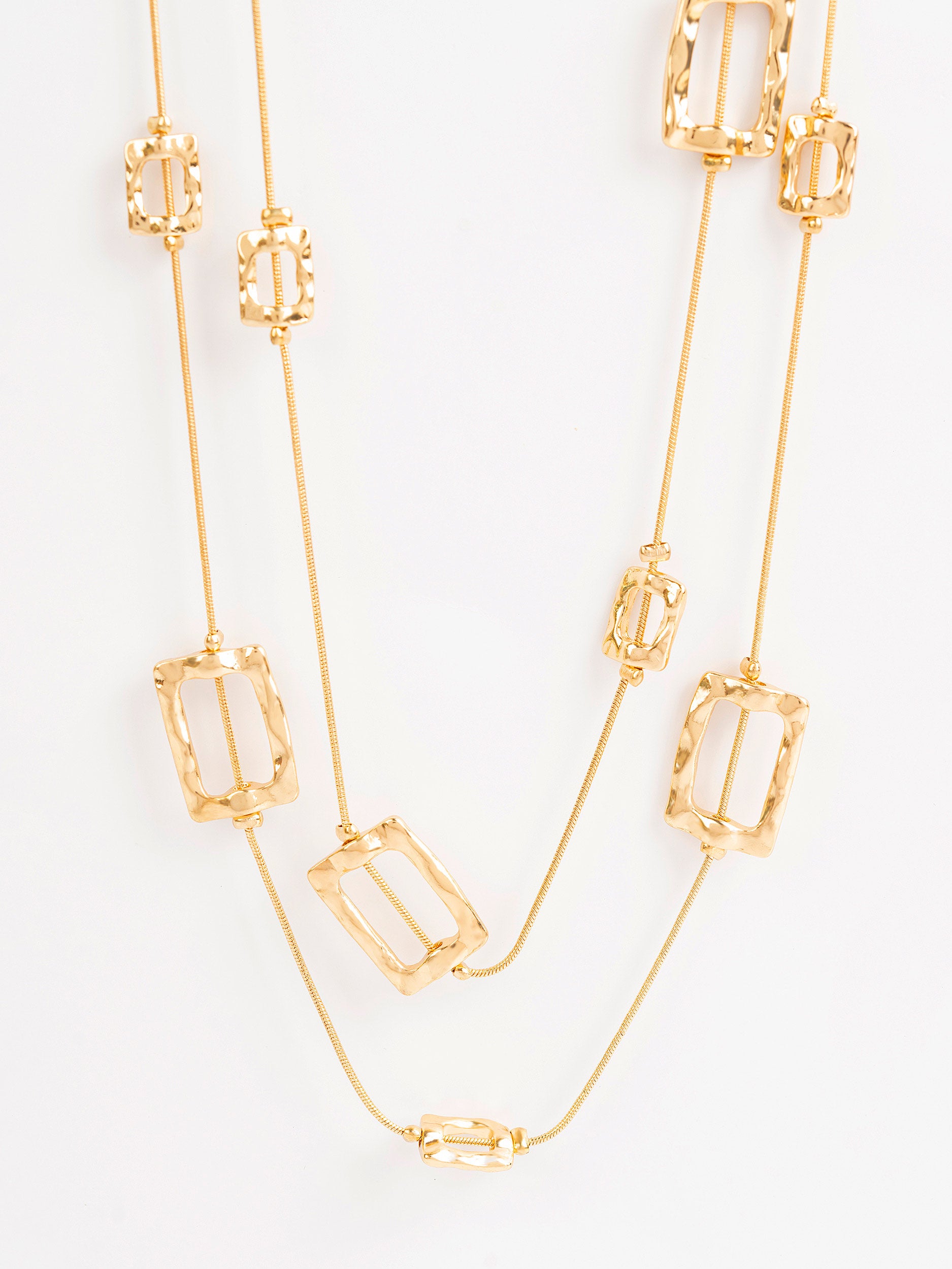 Square Charm Necklace – Limelightpk