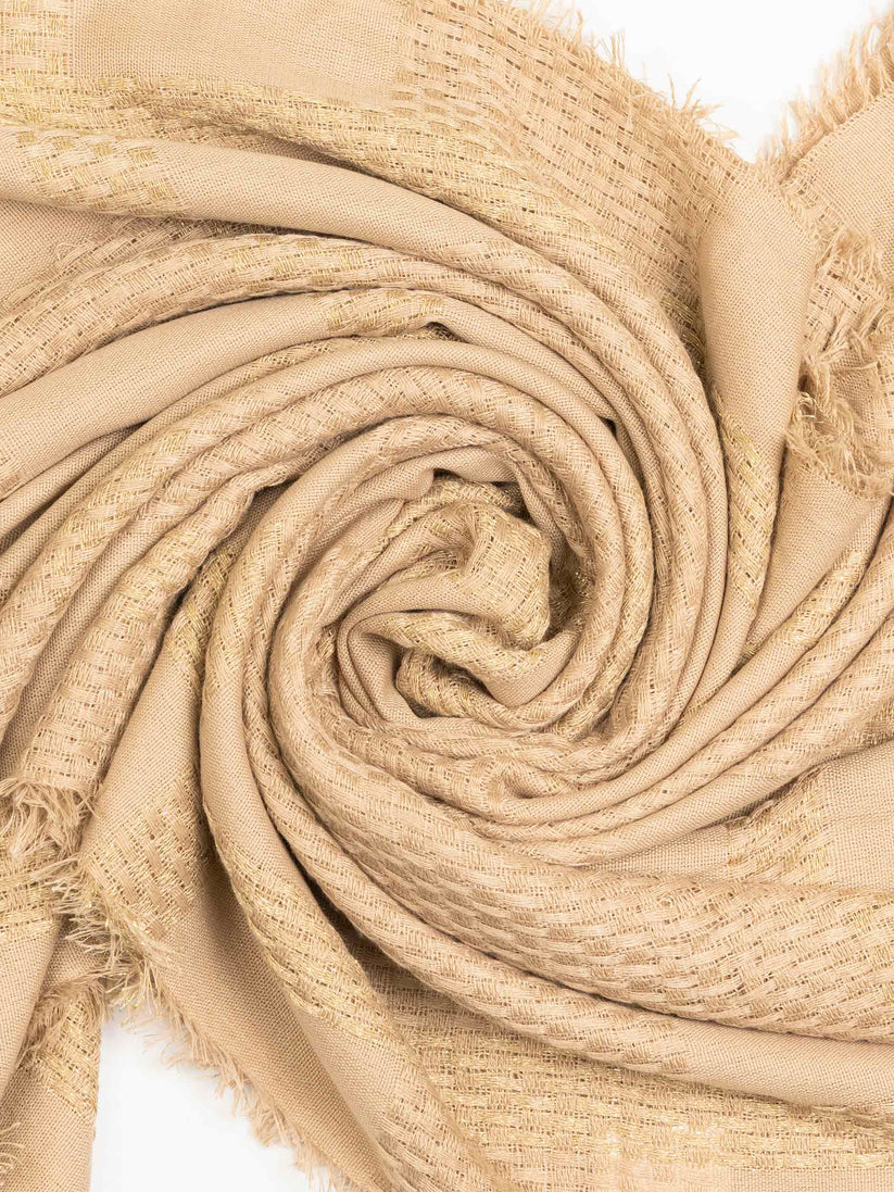 Patterend Woolen Shawl – Limelightpk