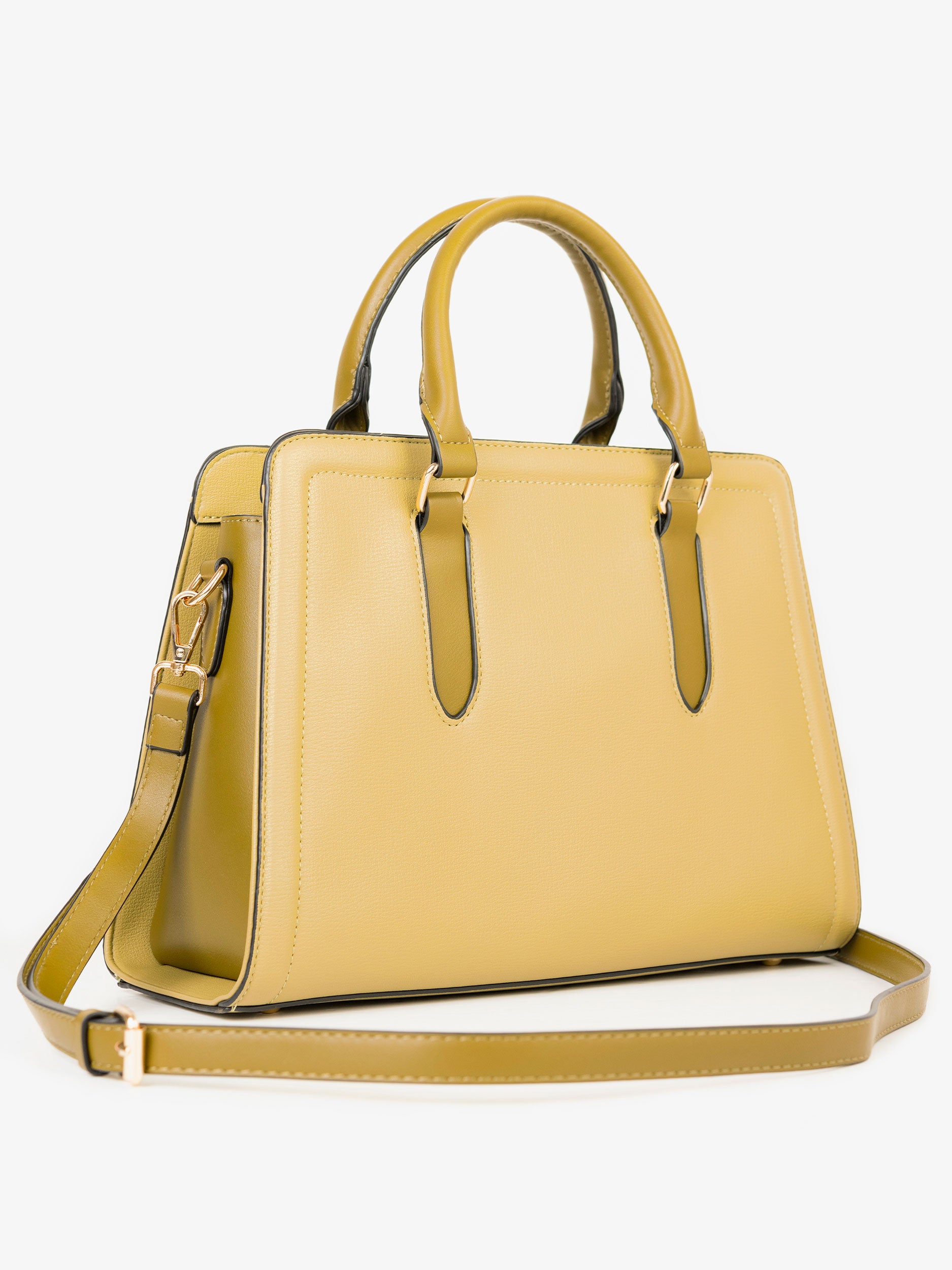 Two-tone Classic Handbag – Limelightpk