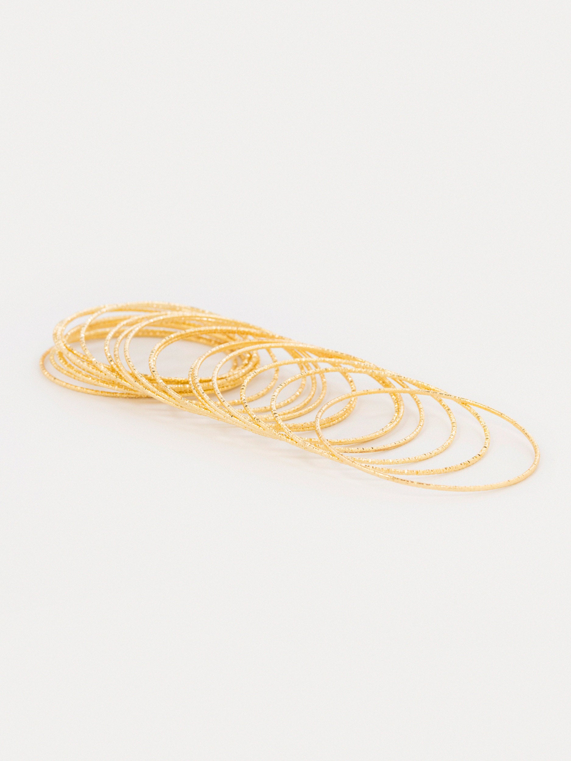 Textured Bangle Set – Limelightpk
