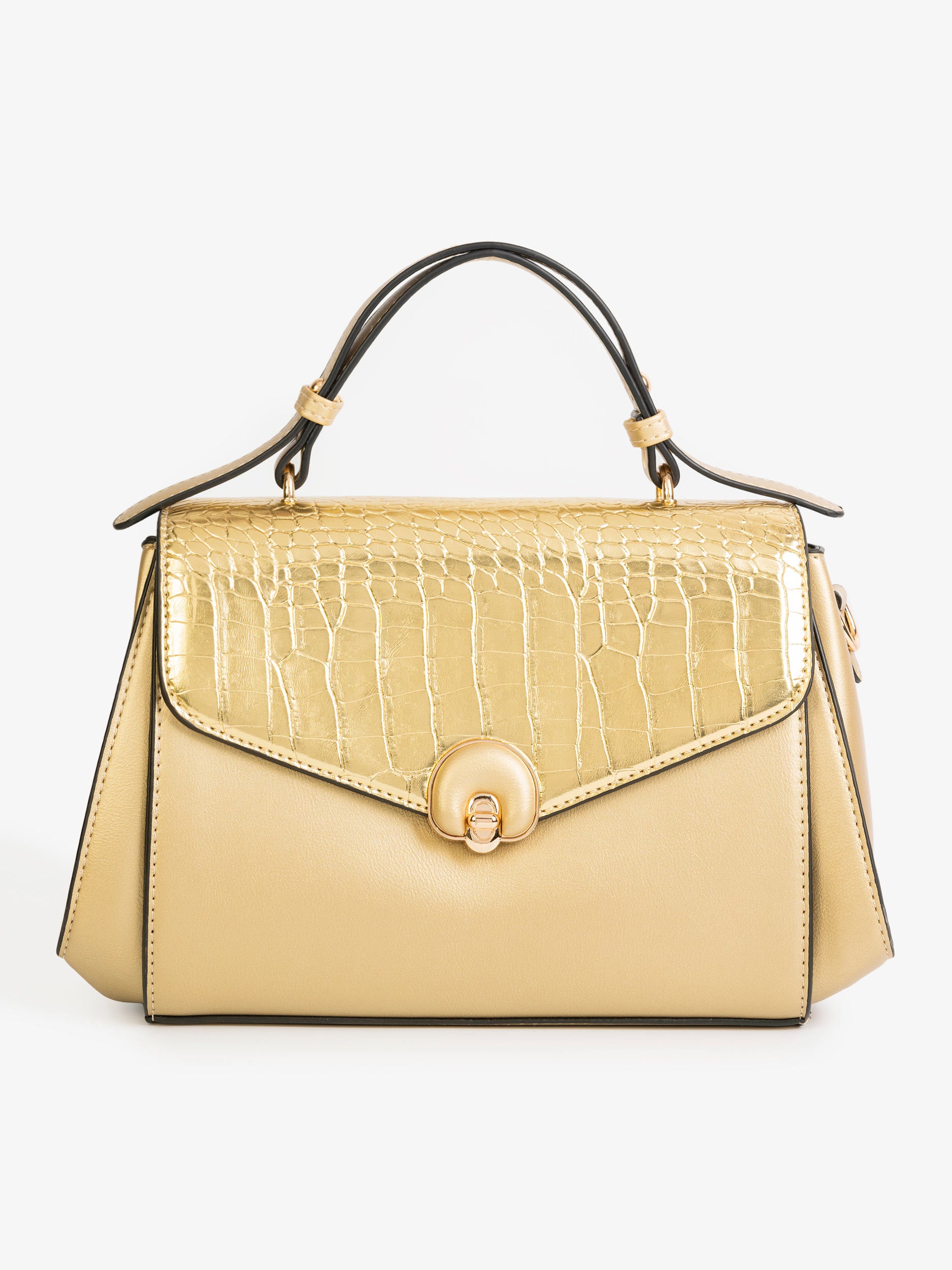 Two-tone Handbag – Limelightpk