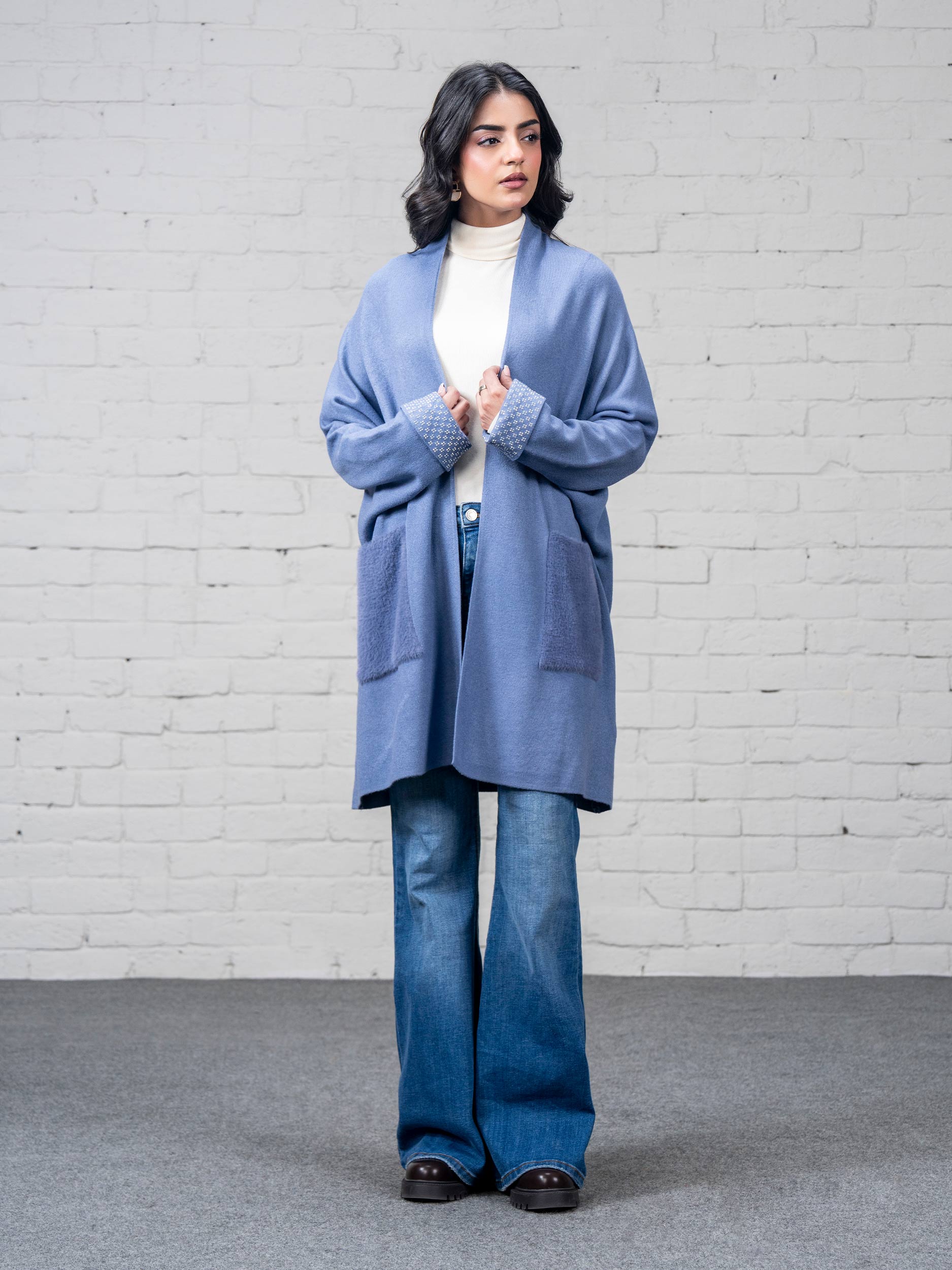 Oversized Cardigan – Limelightpk