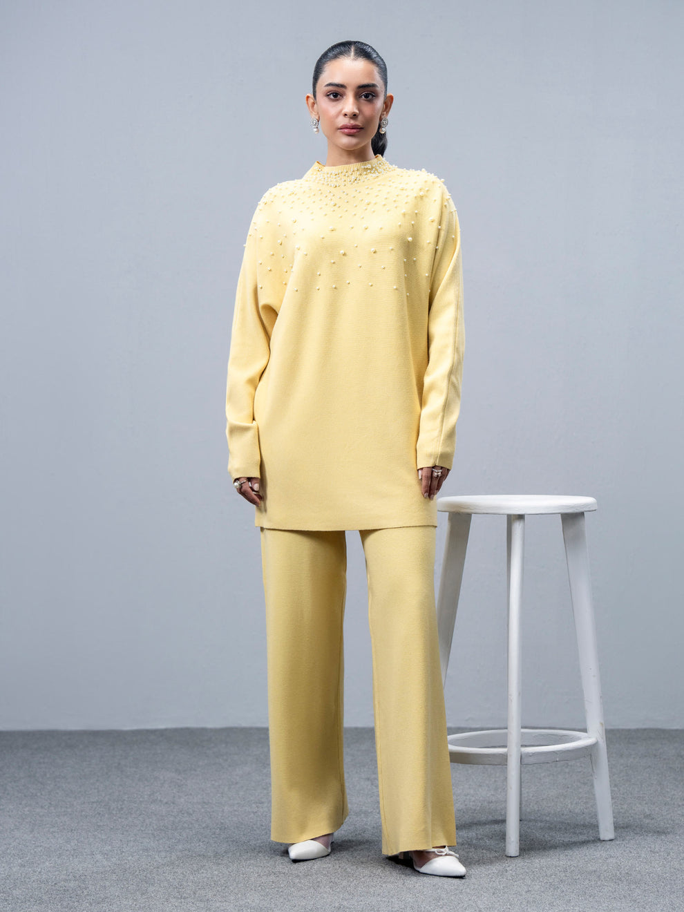 Knitted Co ord Set – Limelightpk