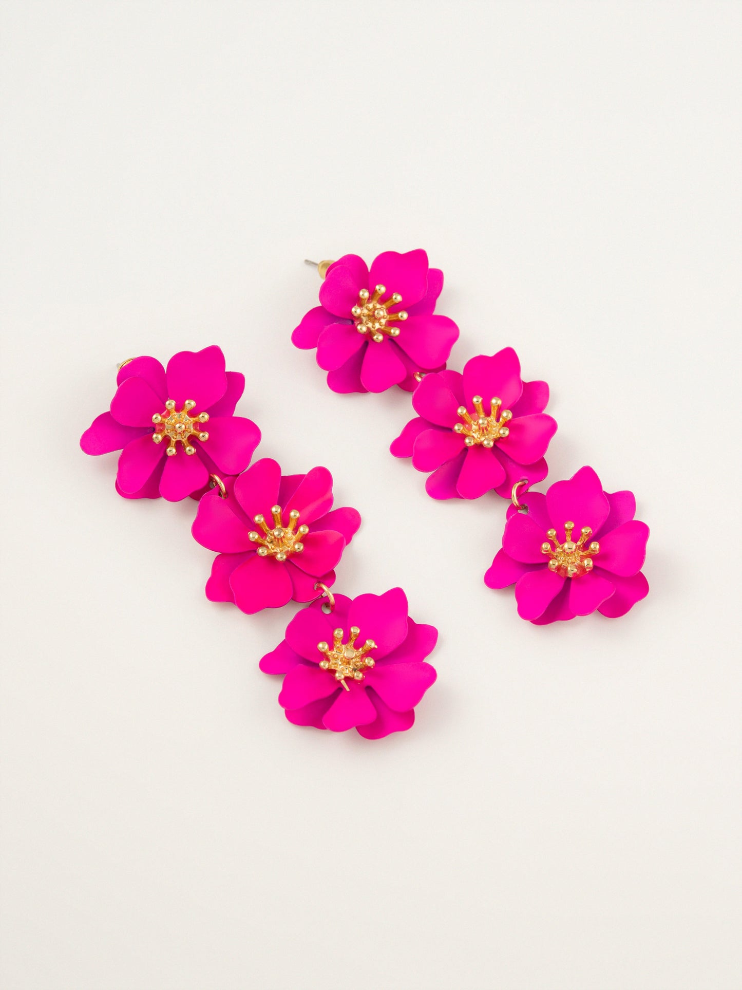 Floral Drop Earrings – Limelightpk