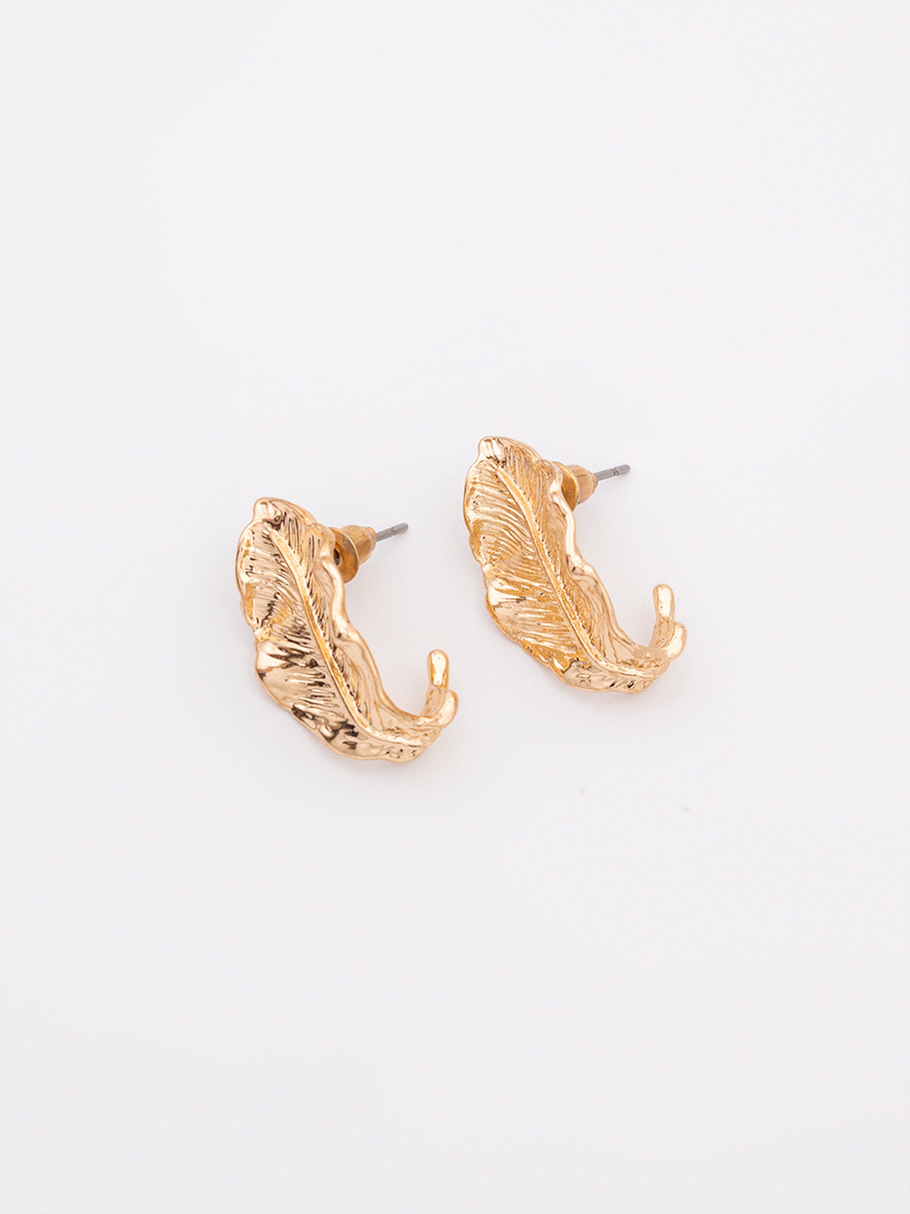 Leaf Stud Earrings – Limelightpk