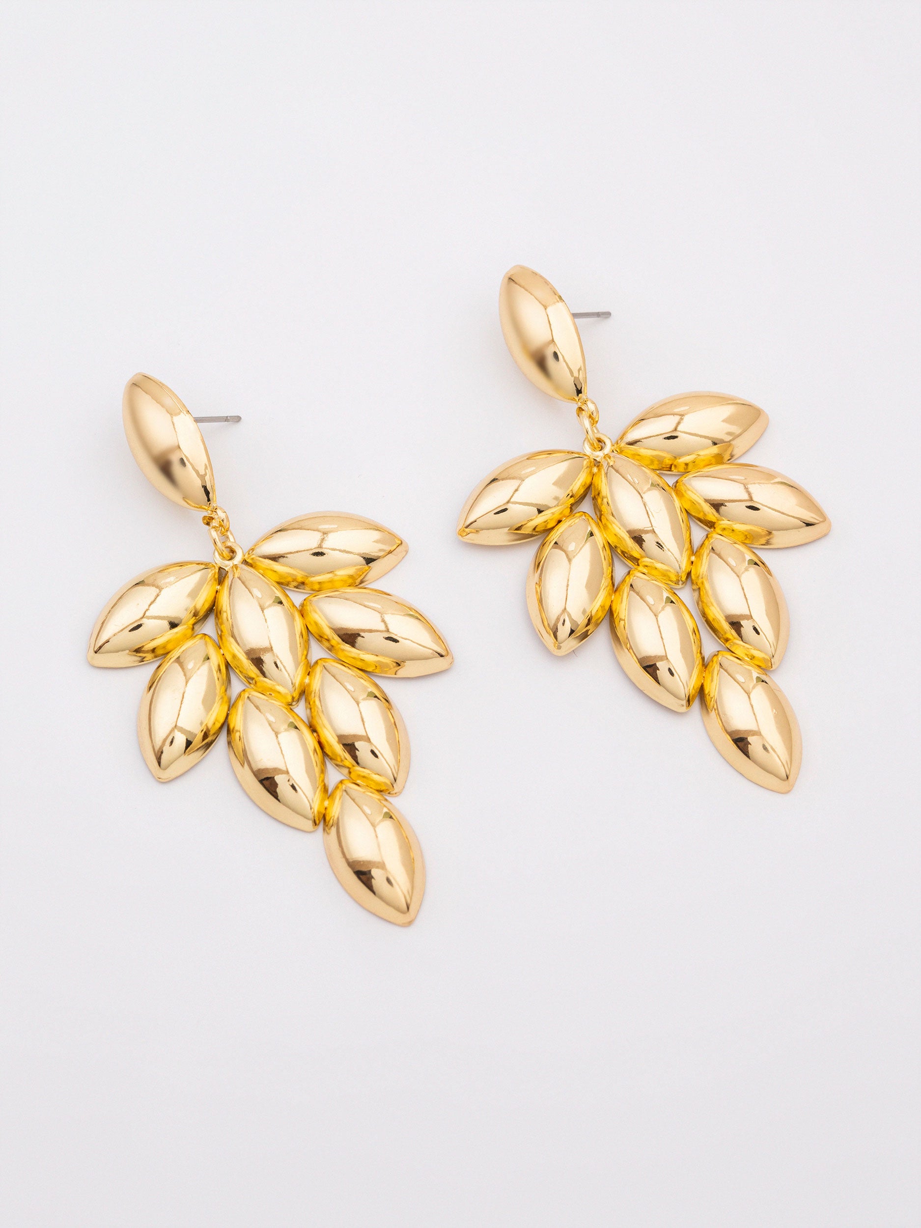 Leaf Cluster Earrings – Limelightpk