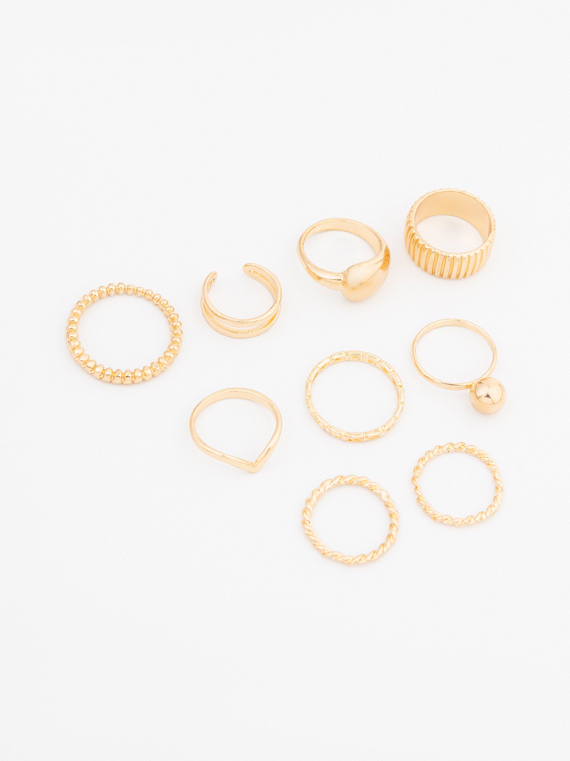 Beaded Ring Set – Limelightpk