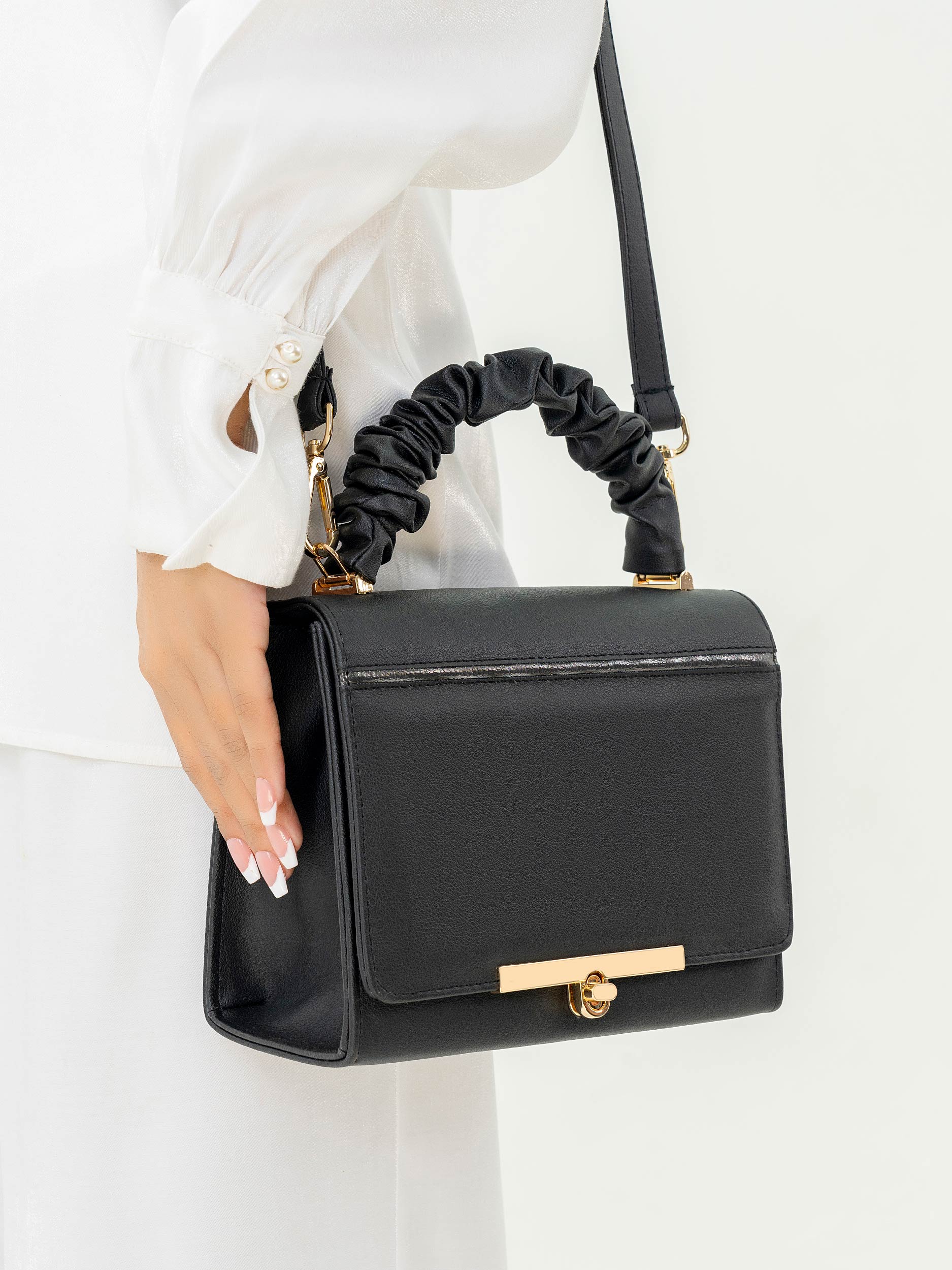 Scrunchie Handbag – Limelightpk