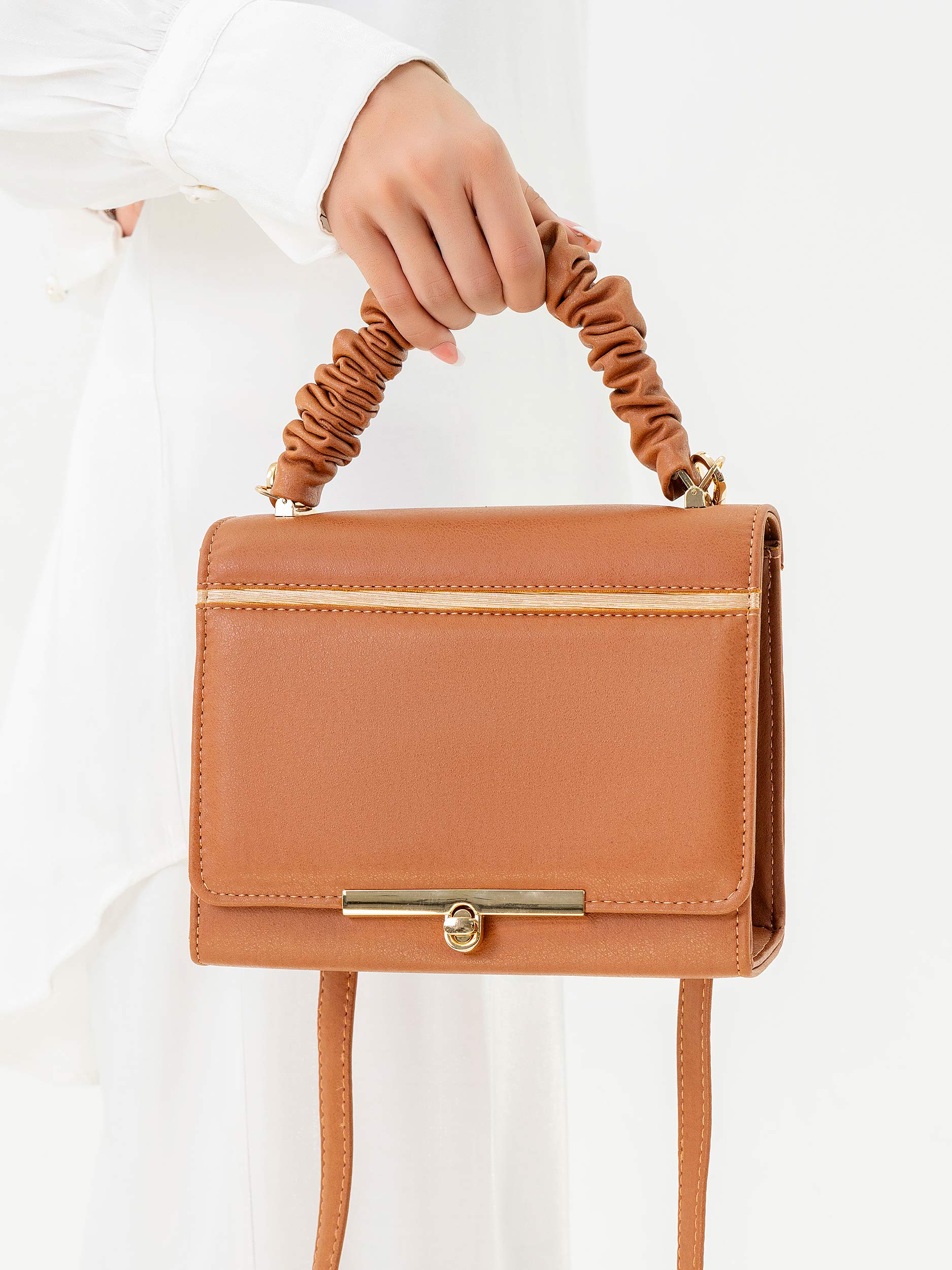 Scrunchie Handbag – Limelightpk