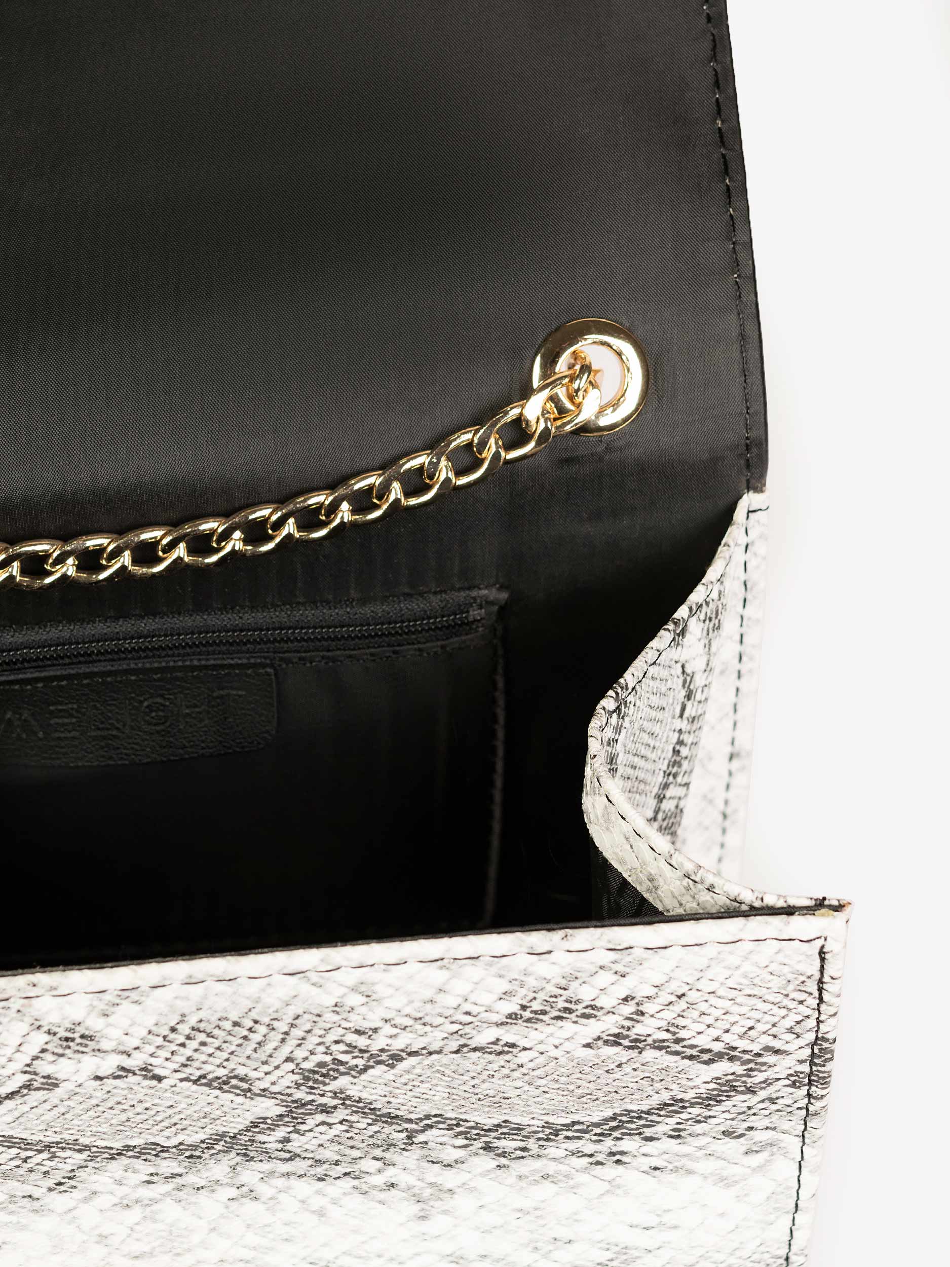 Snake Textured Flap Handbag – Limelightpk