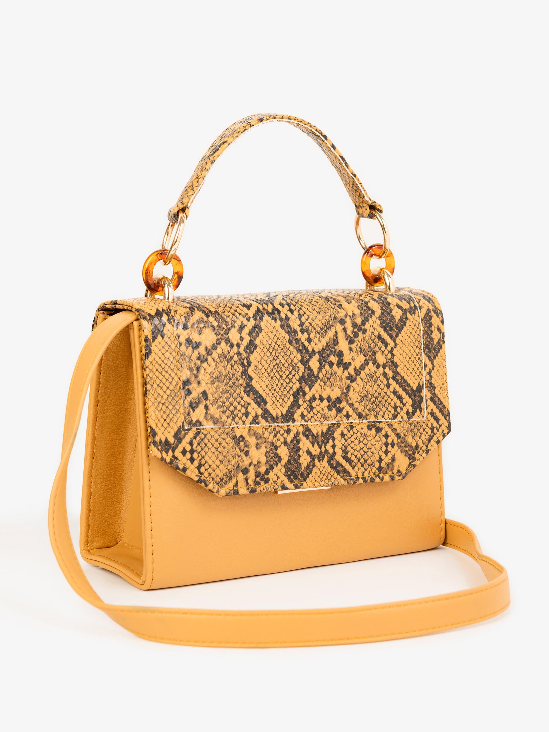 Two-tone Handbag – Limelightpk