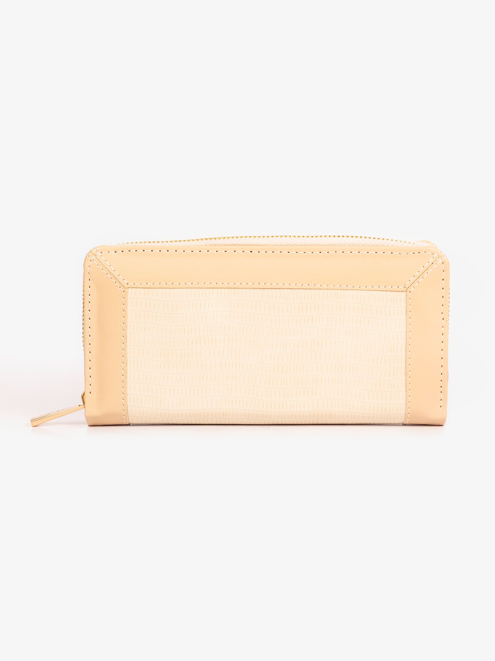 Two-tone Textured Wallet – Limelightpk