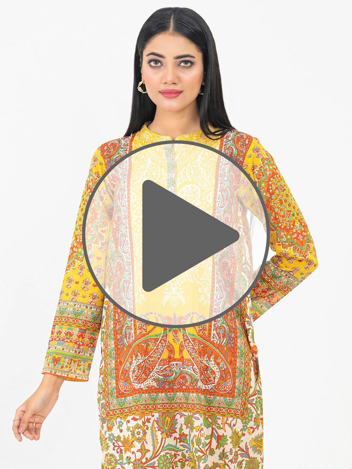 2 Piece Lawn Suit-Printed (Pret) – Limelightpk