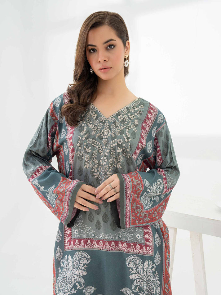 Viscose Shirt-Embroidered (Pret) – Limelightpk