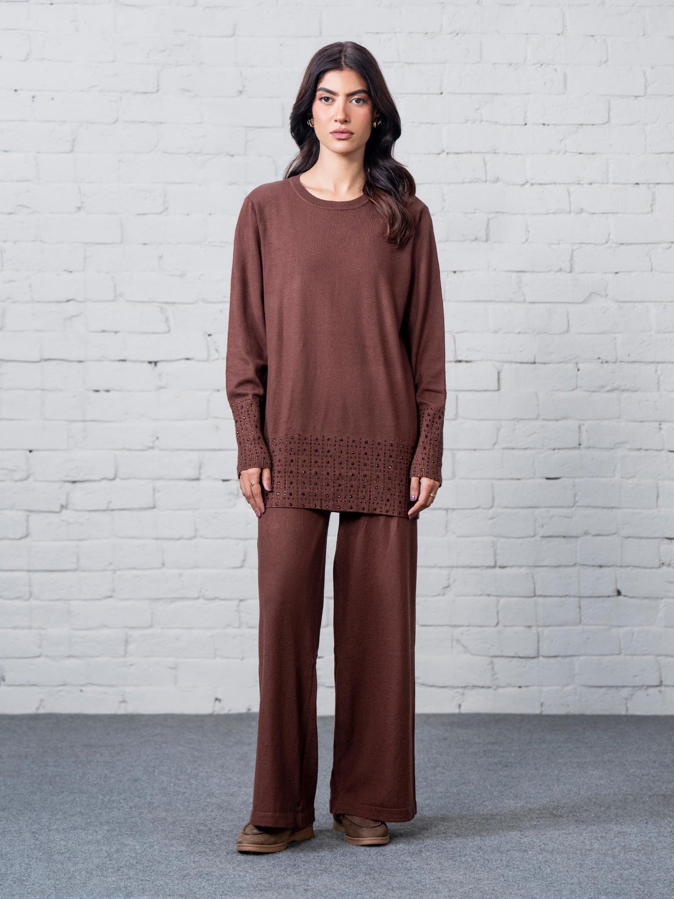 Knitted Co ord Set – Limelightpk
