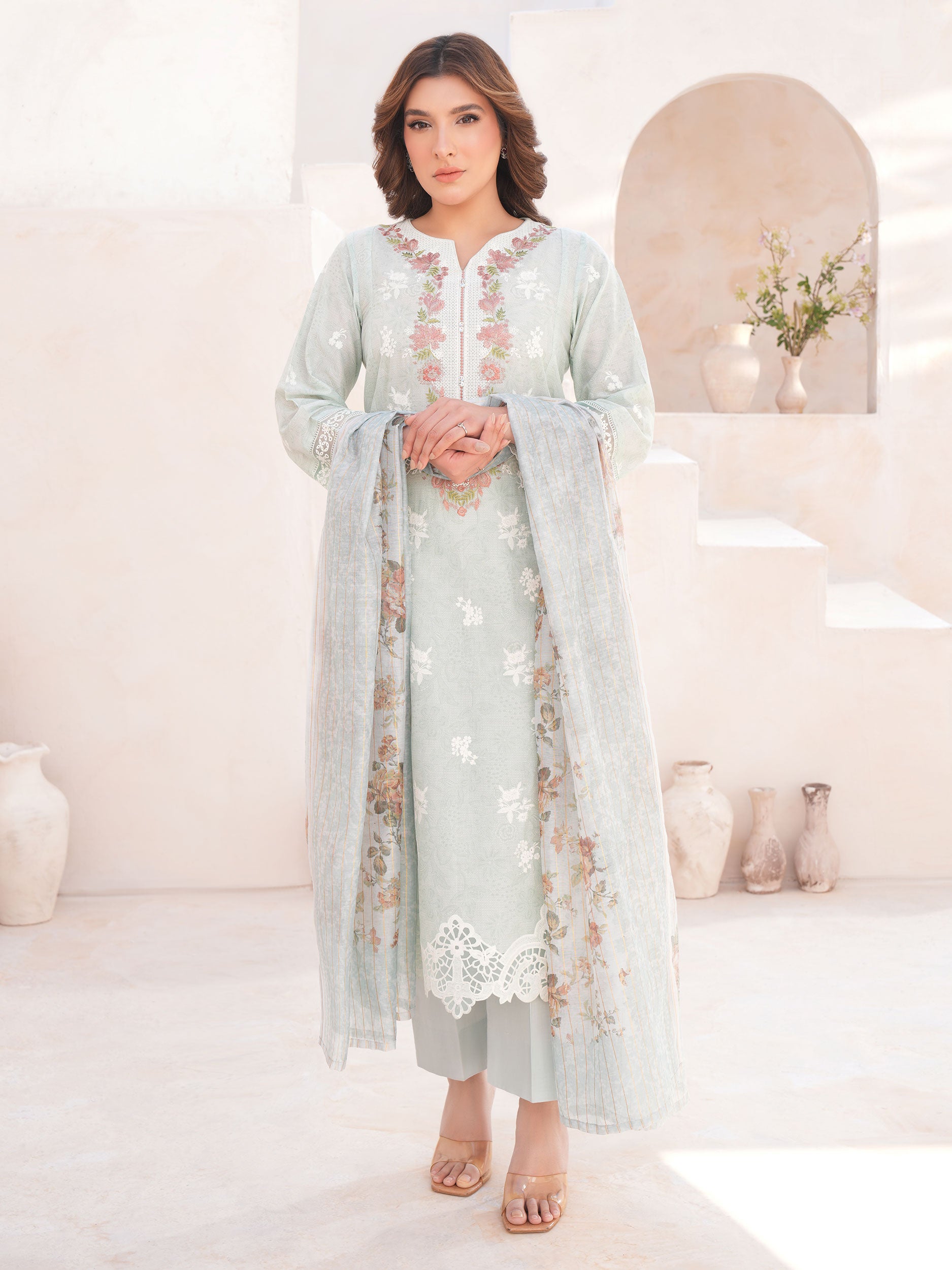 Buy Women's Unstitched Signature Embroidered Dresses – Limelightpk