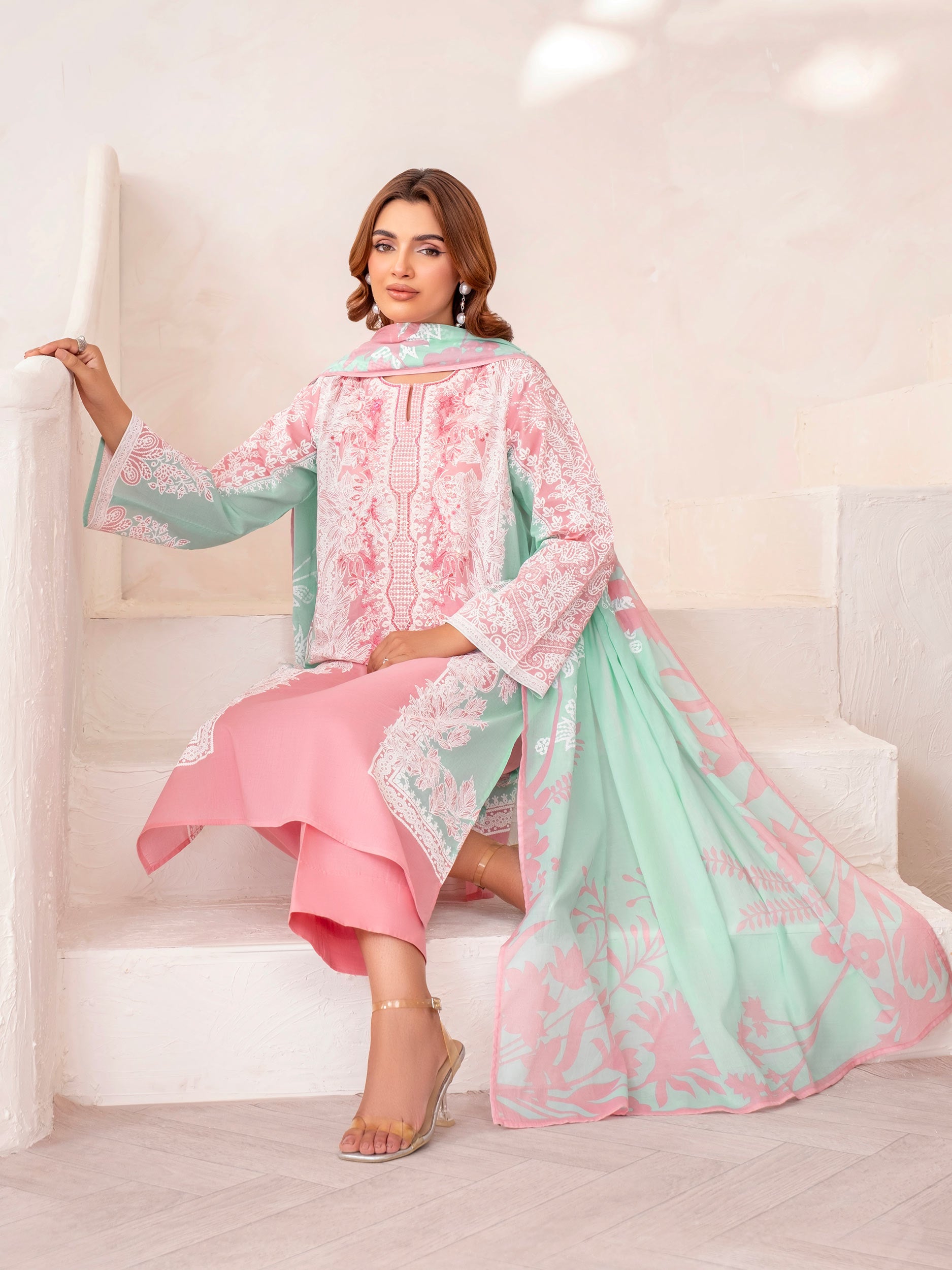 Women Unstitched Embroidered Summer Dresses 2025 – Limelightpk