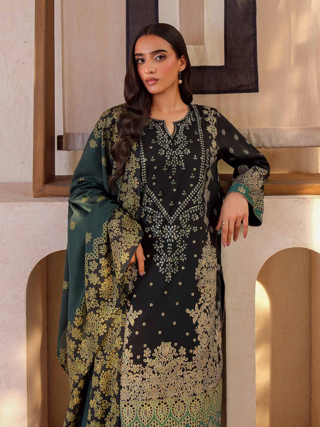 Glam Dresses | Women's Unstitched Embroidered Glam Dresses – Limelightpk