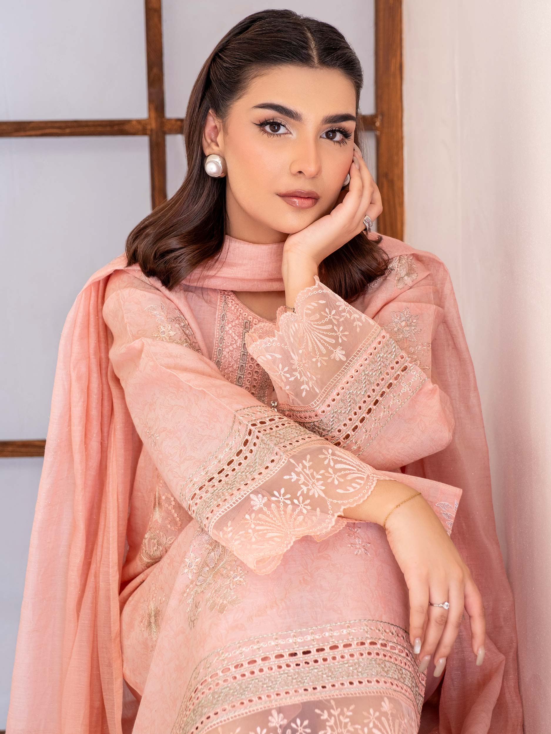 Women Unstitched Embroidered Summer Dresses 2025 – Limelightpk