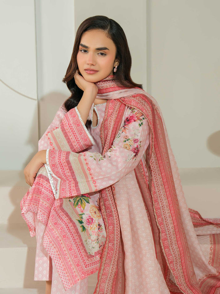 3 Piece Lawn Suit-Printed (Unstitched) – Limelightpk