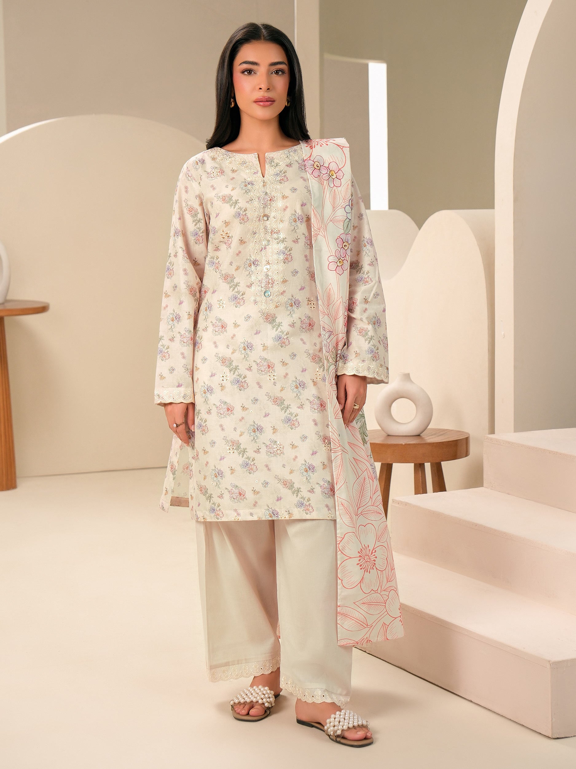 Women Unstitched Embroidered Summer Dresses 2025 – Limelightpk