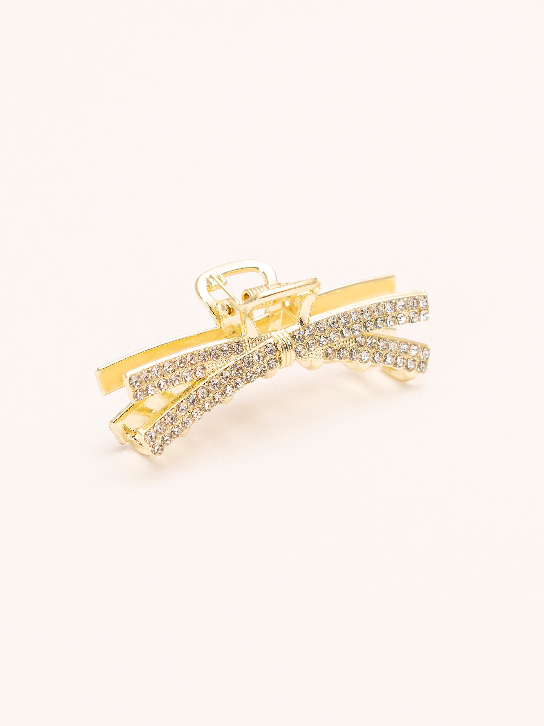 Embellished Criss-Cross Hair Clip – Limelightpk
