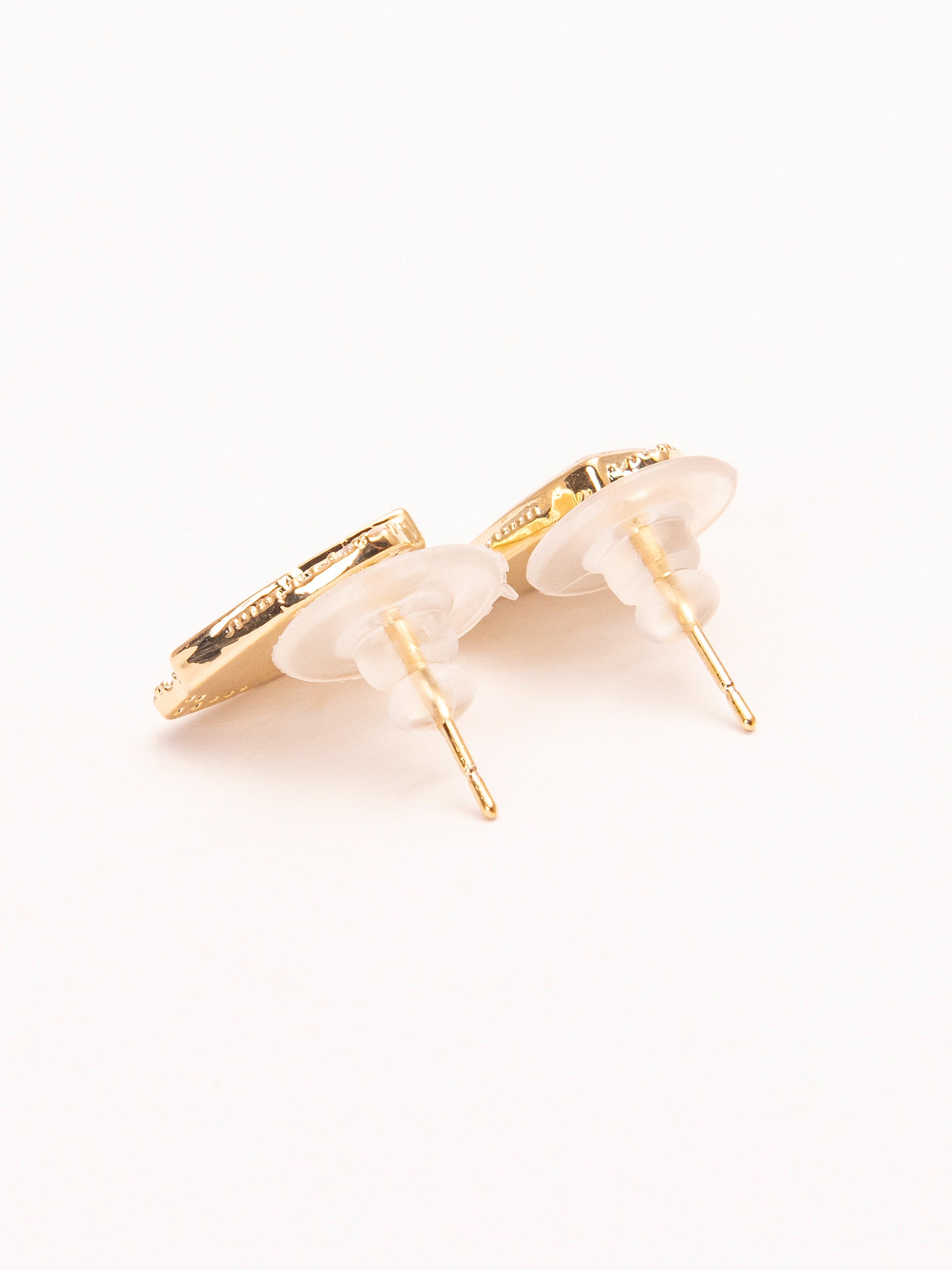 Triangle Stud Earrings – Limelightpk