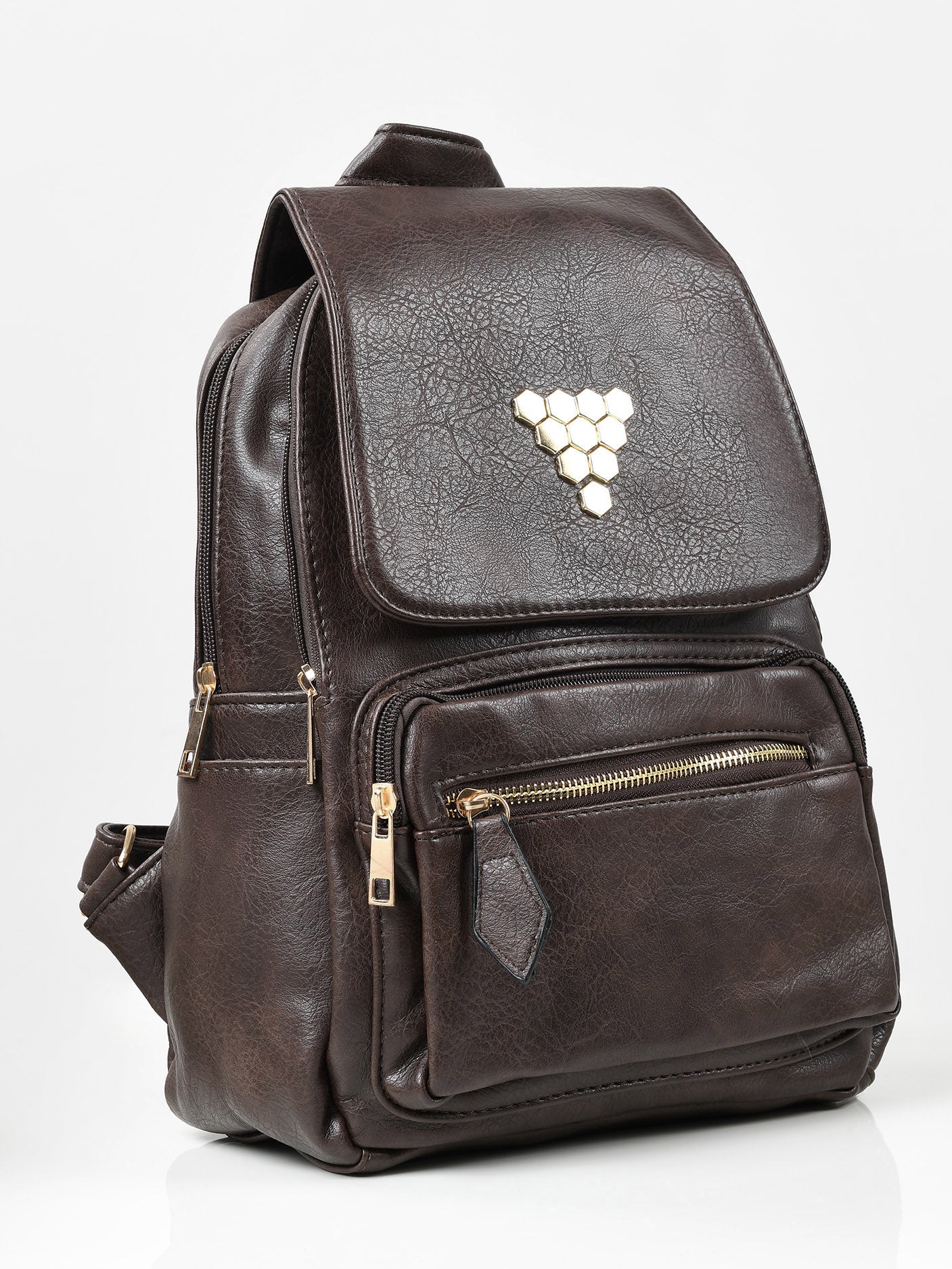 Hexagon Design Backpack – Limelightpk
