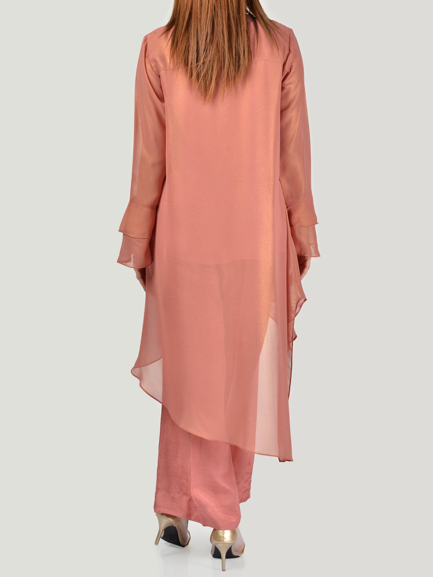 Embellished Chiffon Suit – Limelightpk