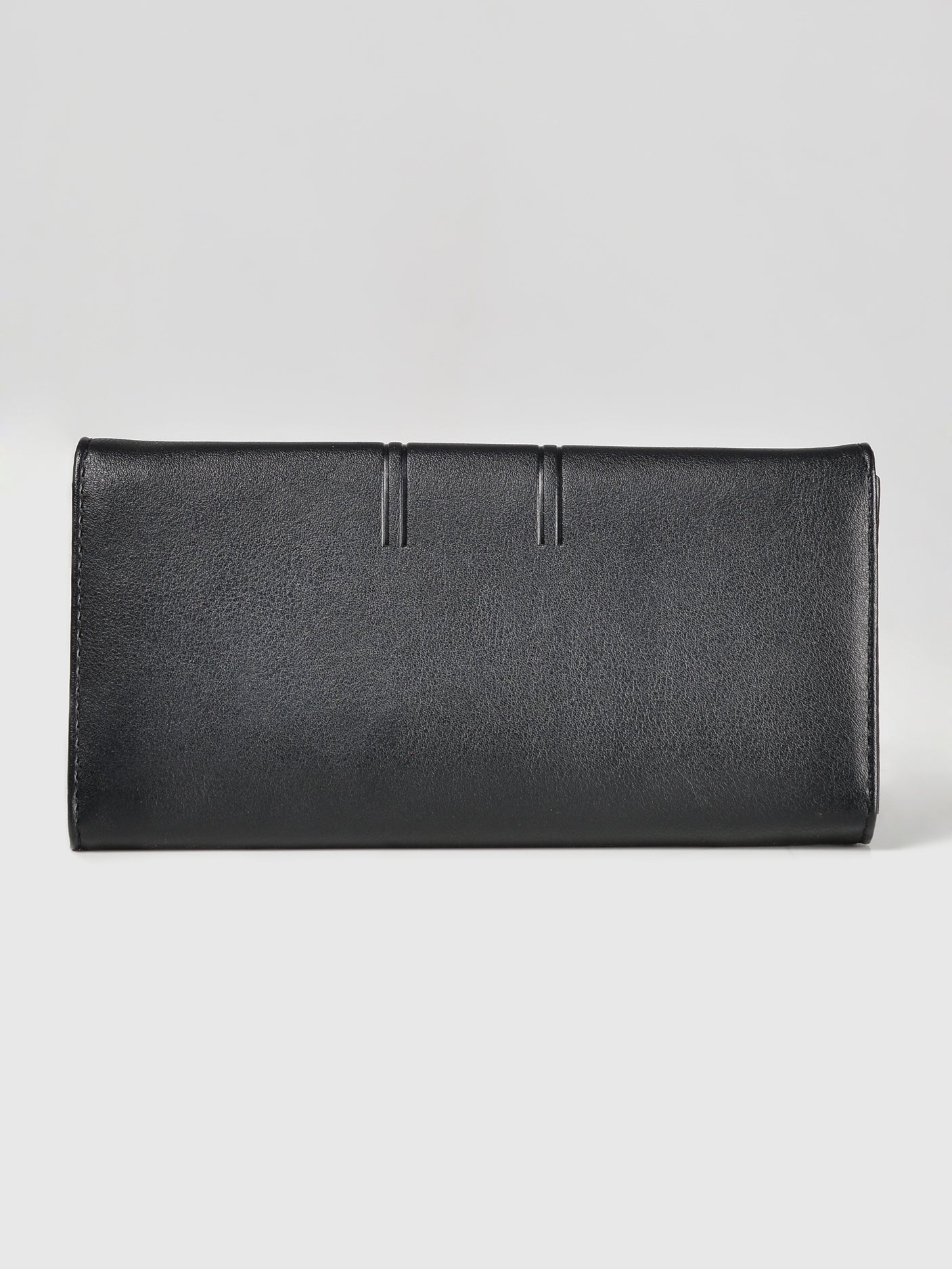 Glossy Black Wallet – Limelightpk