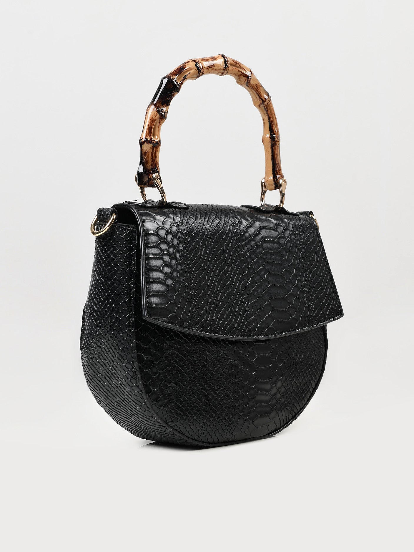 Textured Round Bottom Handbag – Limelightpk
