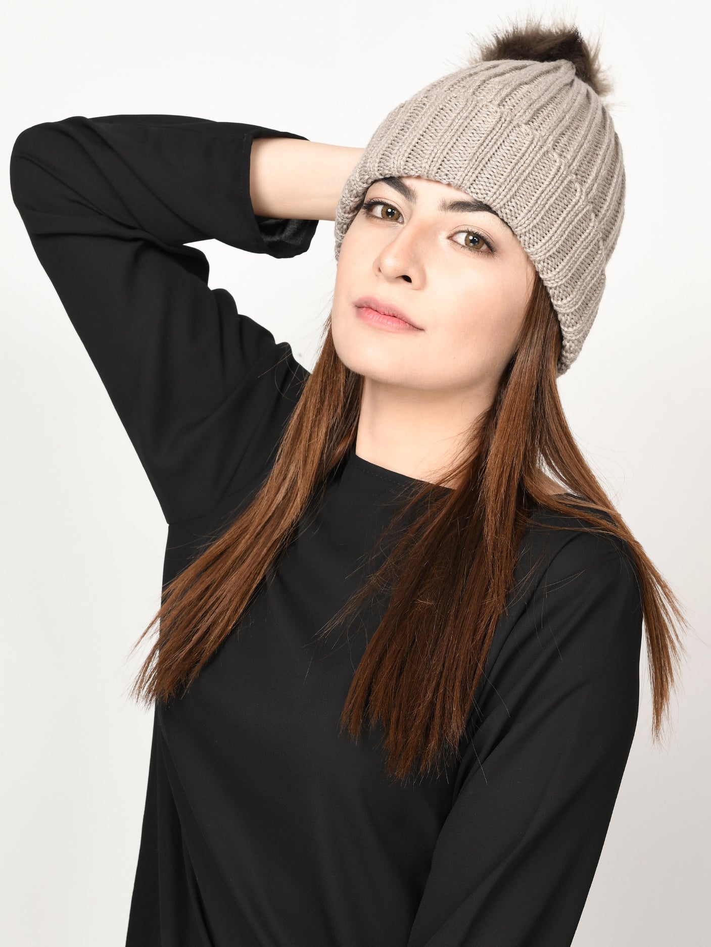 Woolen Fur Cap – Limelightpk