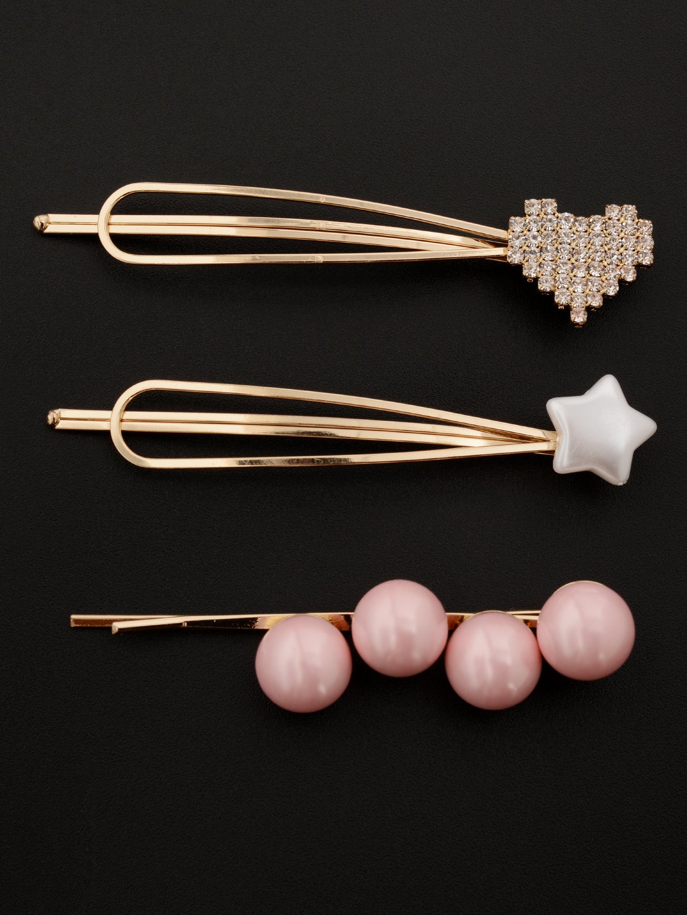 3-Pack Hair Clips – Limelightpk