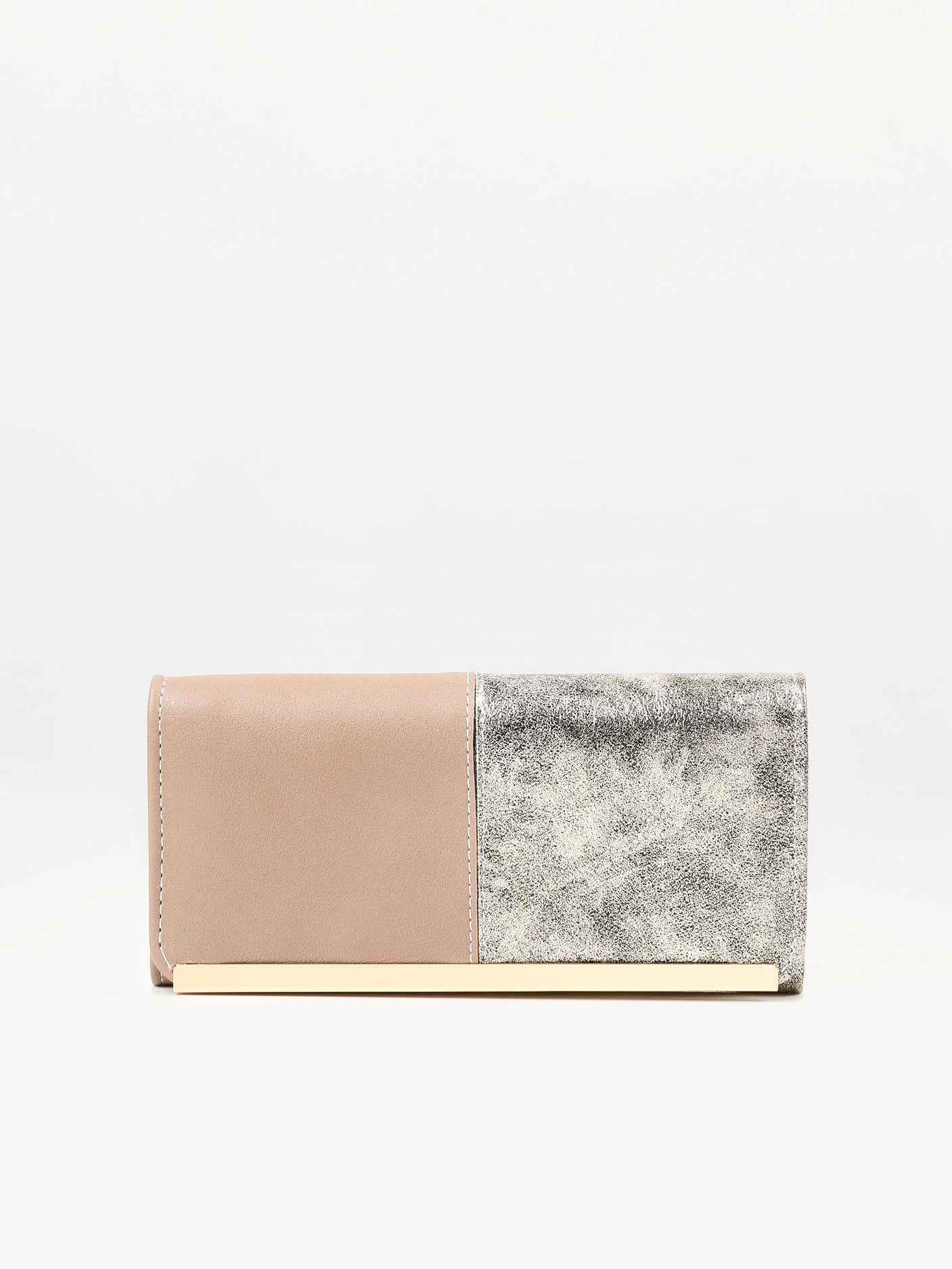 Two Toned Shimmer Wallet – Limelightpk